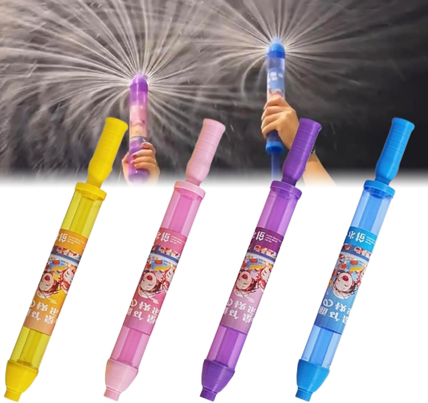 FlareFable Firework Water Gun, Novelty Pusher Type Fireworks Water Jet ...