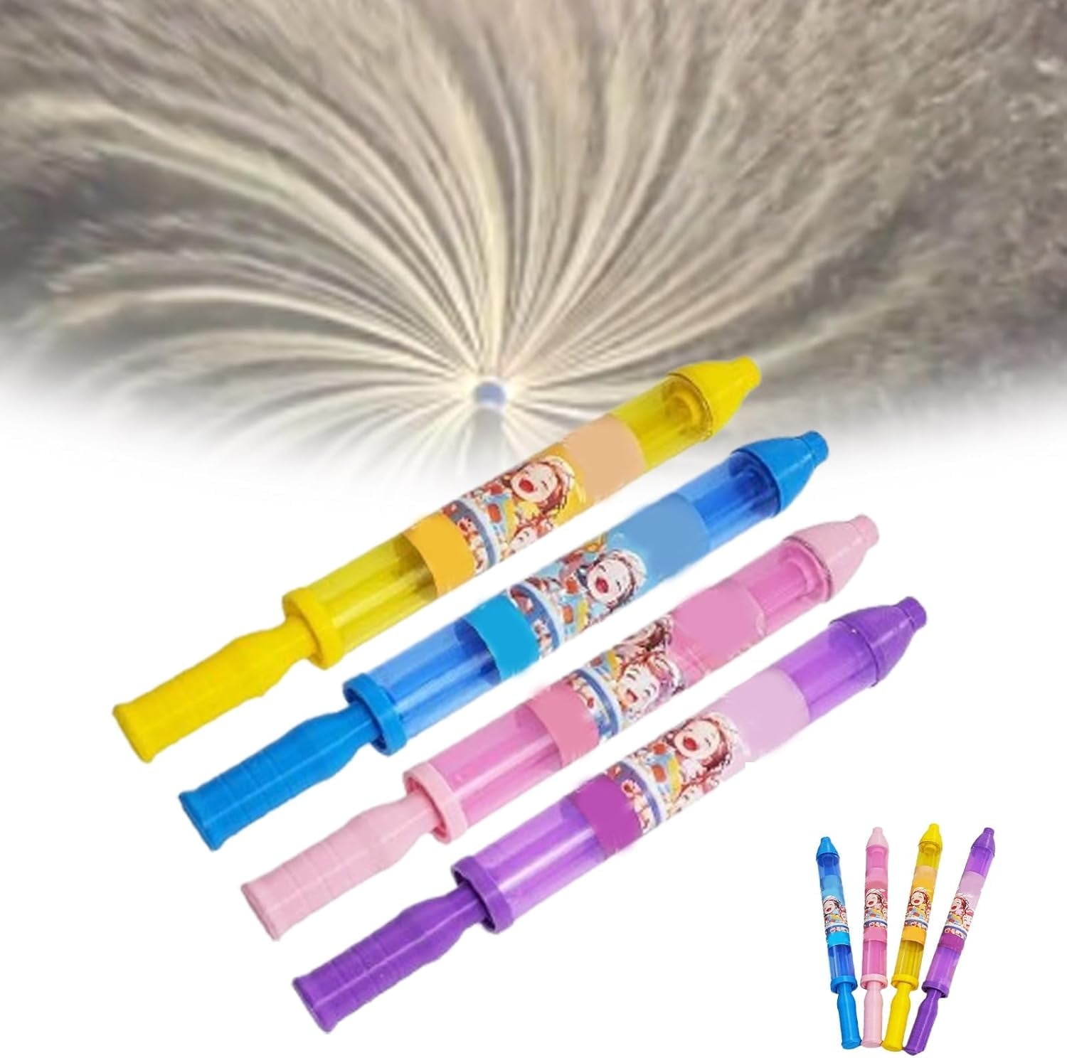 FlareFable Firework Water Gun Toy, Romantic Firework Style Water Spray ...