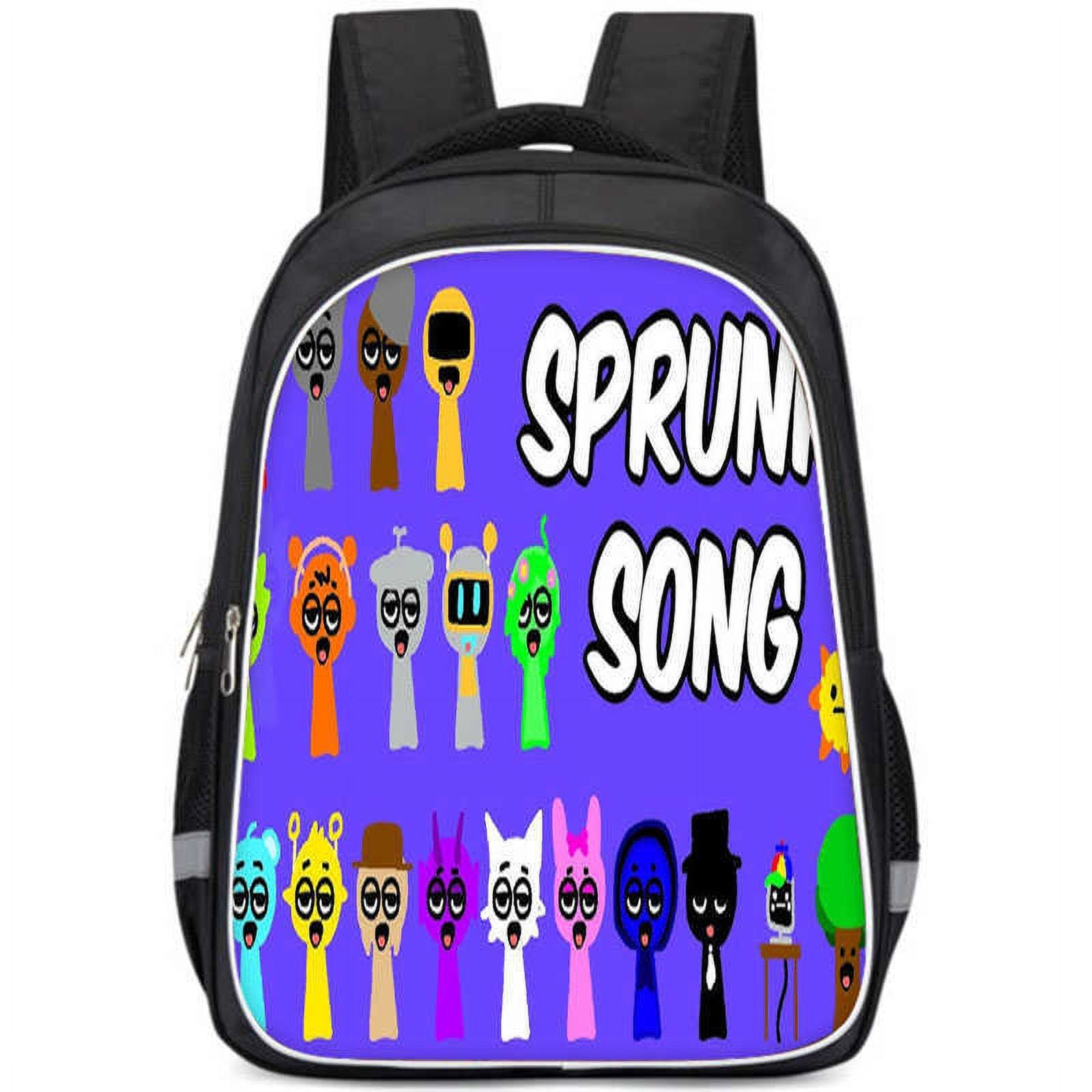 FlareFable Game Incredibox Sprunki Student Backpack, Sprunki Theme ...