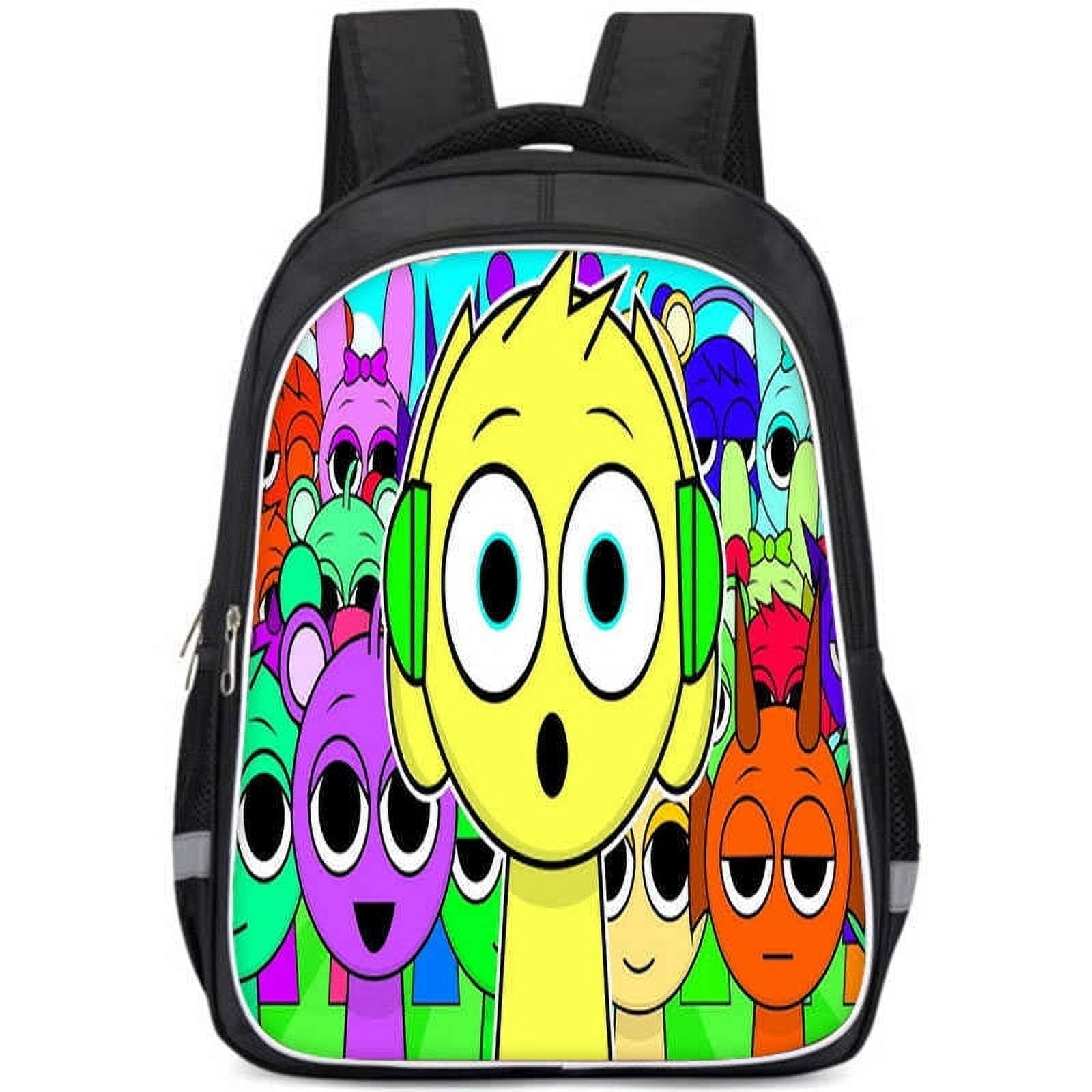 FlareFable Game Incredibox Sprunki Student Backpack, Sprunki Theme ...