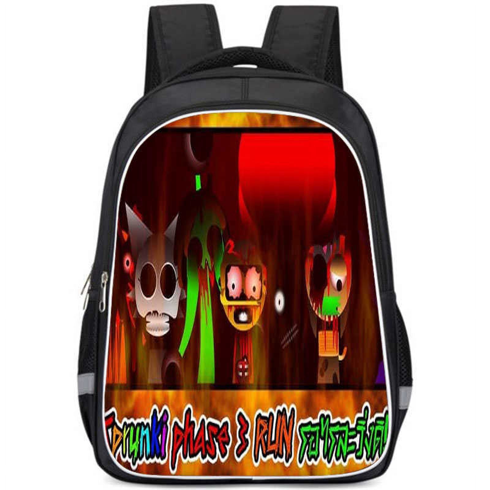 FlareFable Game Incredibox Sprunki Student Backpack, Sprunki Theme ...