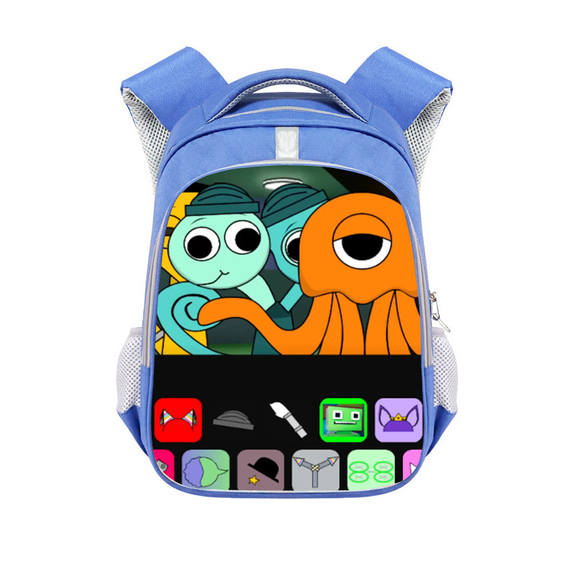 FlareFable Game Incredibox Sprunki Student Backpack, Sprunki Theme ...