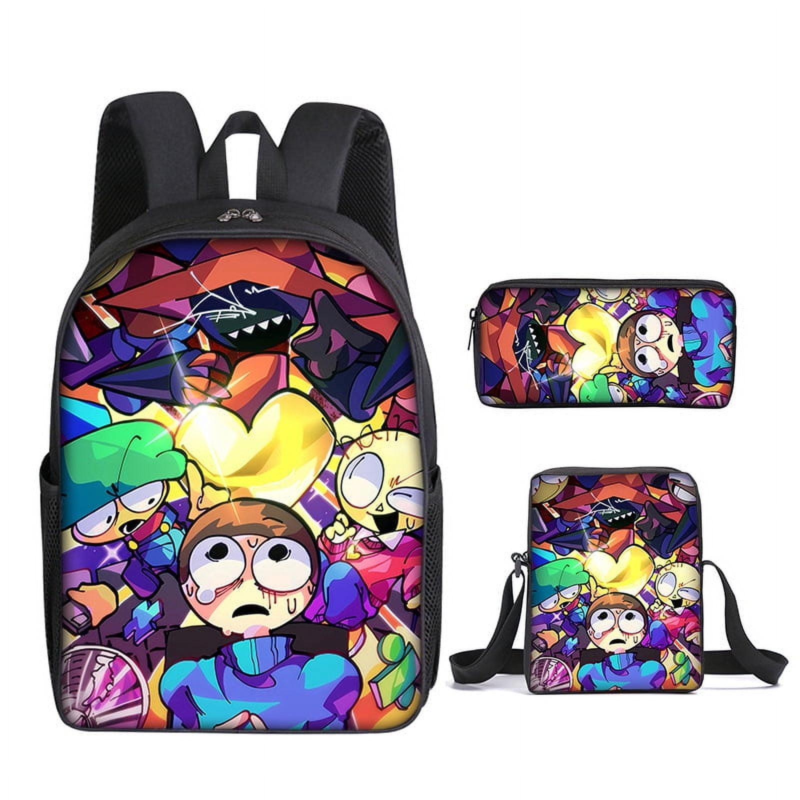 FlareFable Game Incredibox Sprunki Style Student Backpack, Sprunki ...