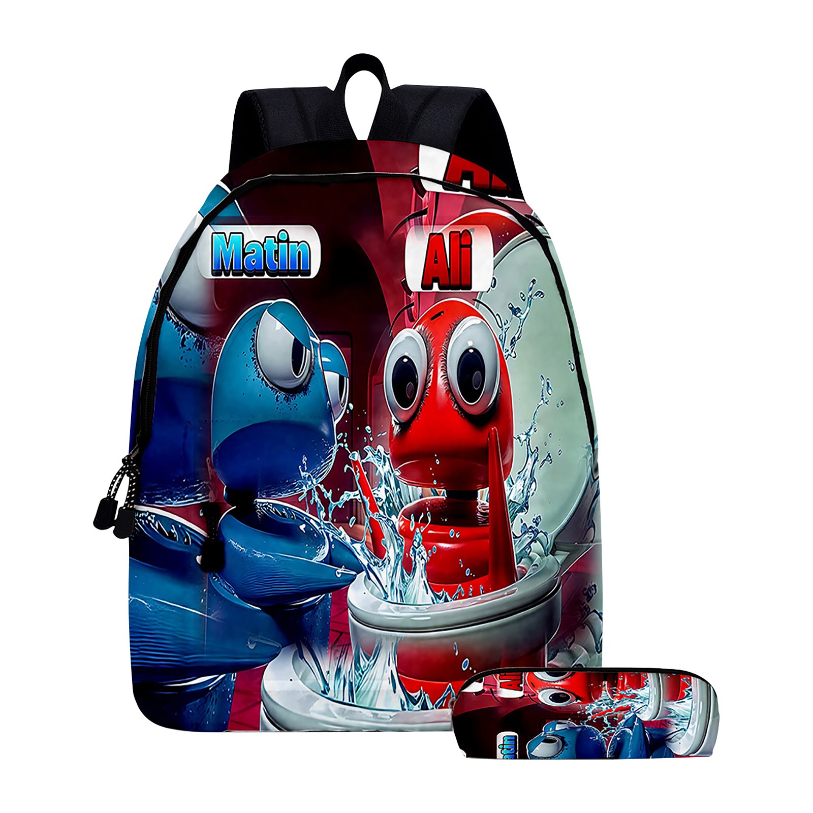 FlareFable Game R.E.P.O. Student Backpack, REPO Design School Bag ...