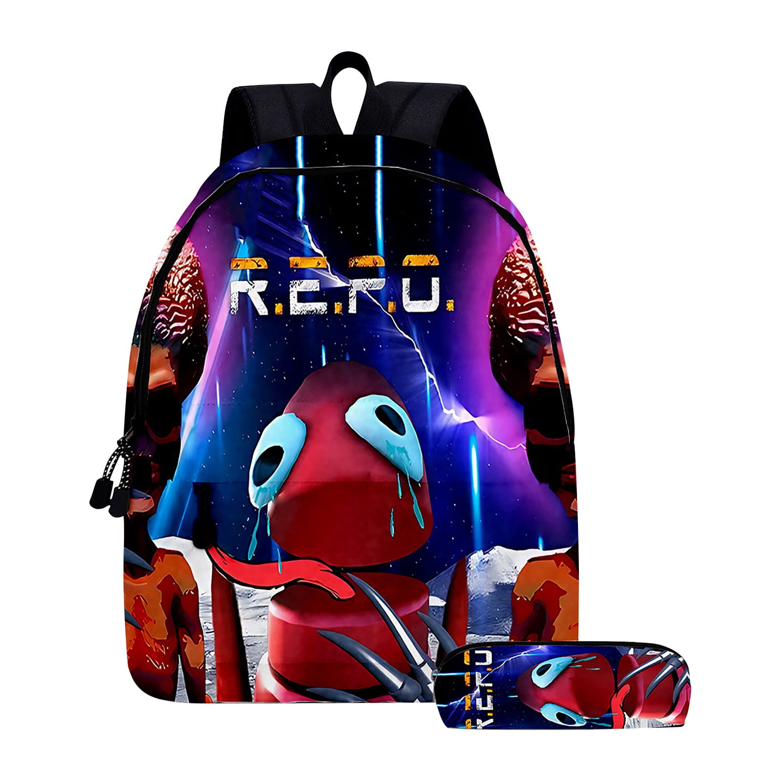 FlareFable Game R.E.P.O. Student Backpack, REPO Design School Bag ...