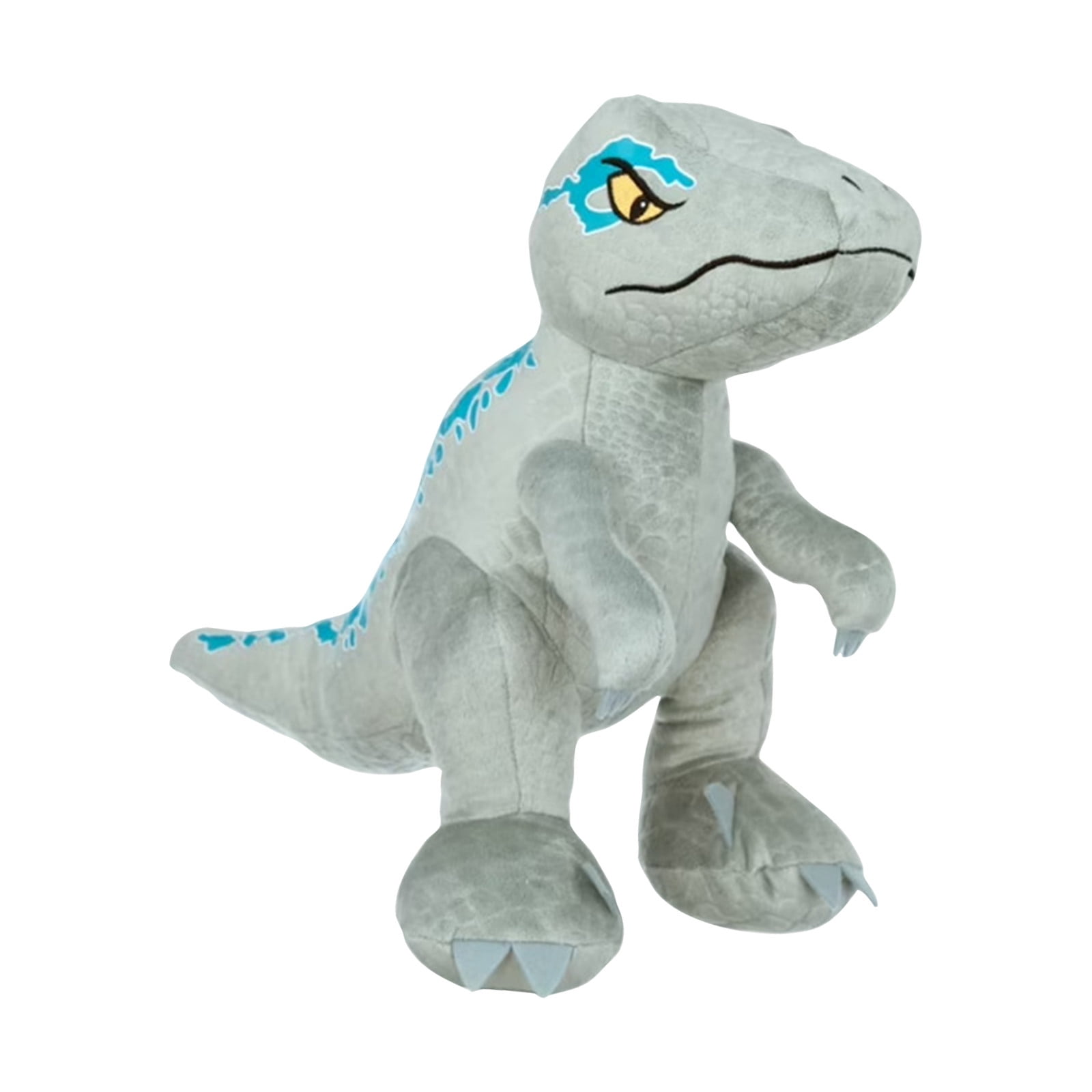 FlareFable Jurassic World - Blue The Velociraptor Dinosaur Plush Toy, 11.81" Large Blue Dinosaur ...
