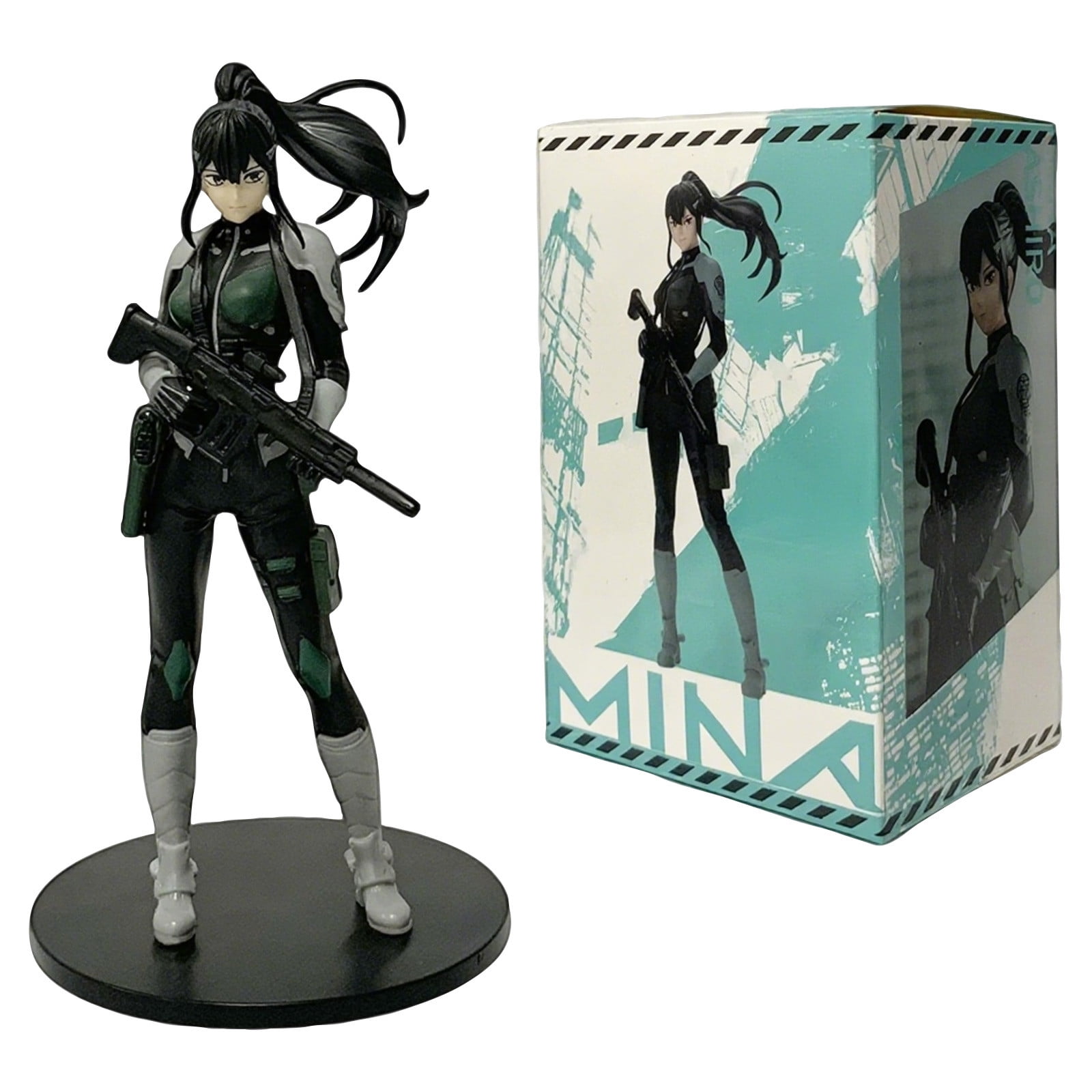 FlareFable Kaiju No. 8 Mina Ashiro Figurine, 7.09" Kaiju Monster No. 8 ...