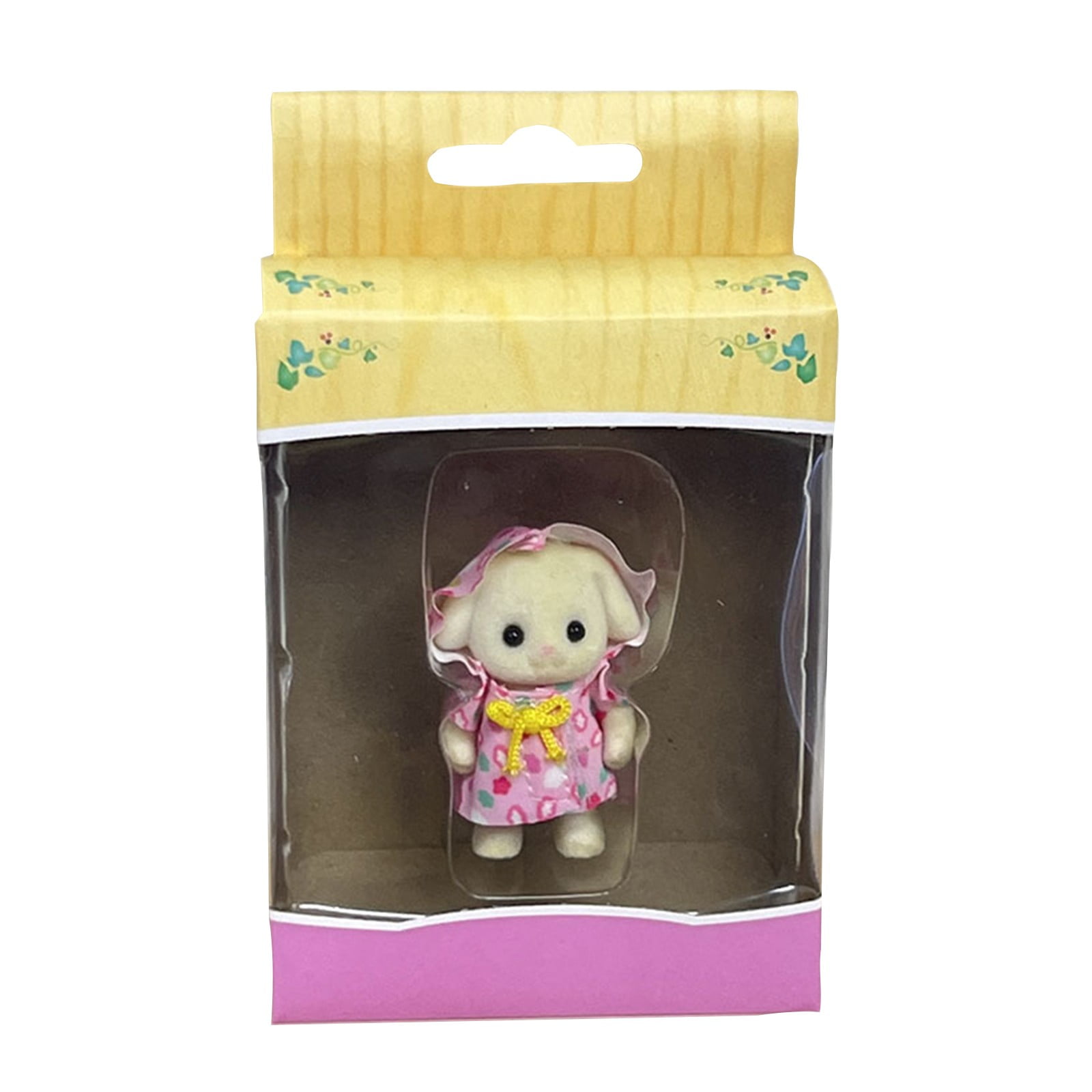 FlareFable Kawaii Sylvanian Families Figurines Toys, 2.36" Lop-eared ...