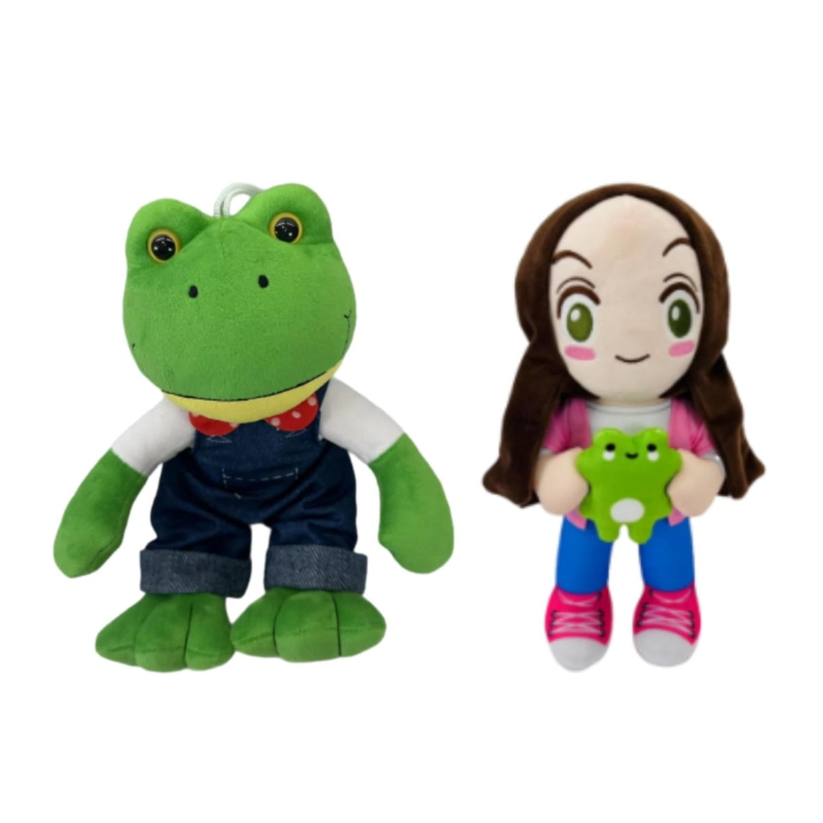 FlareFable Lara Campos Plush Toys, Lovely Lara Campos and Frog Sir ...