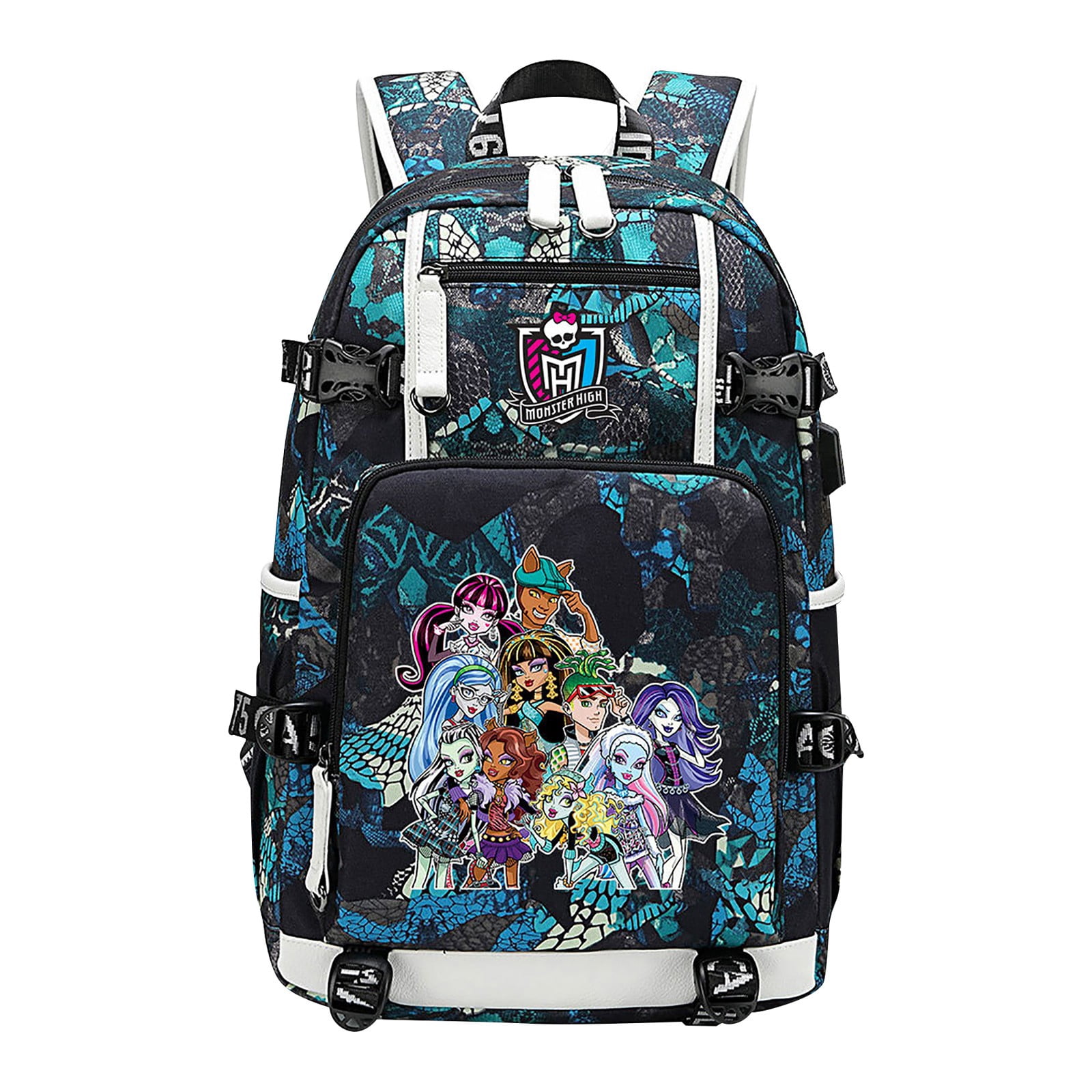 FlareFable Monster School Design Student Backpack, Monster School ...