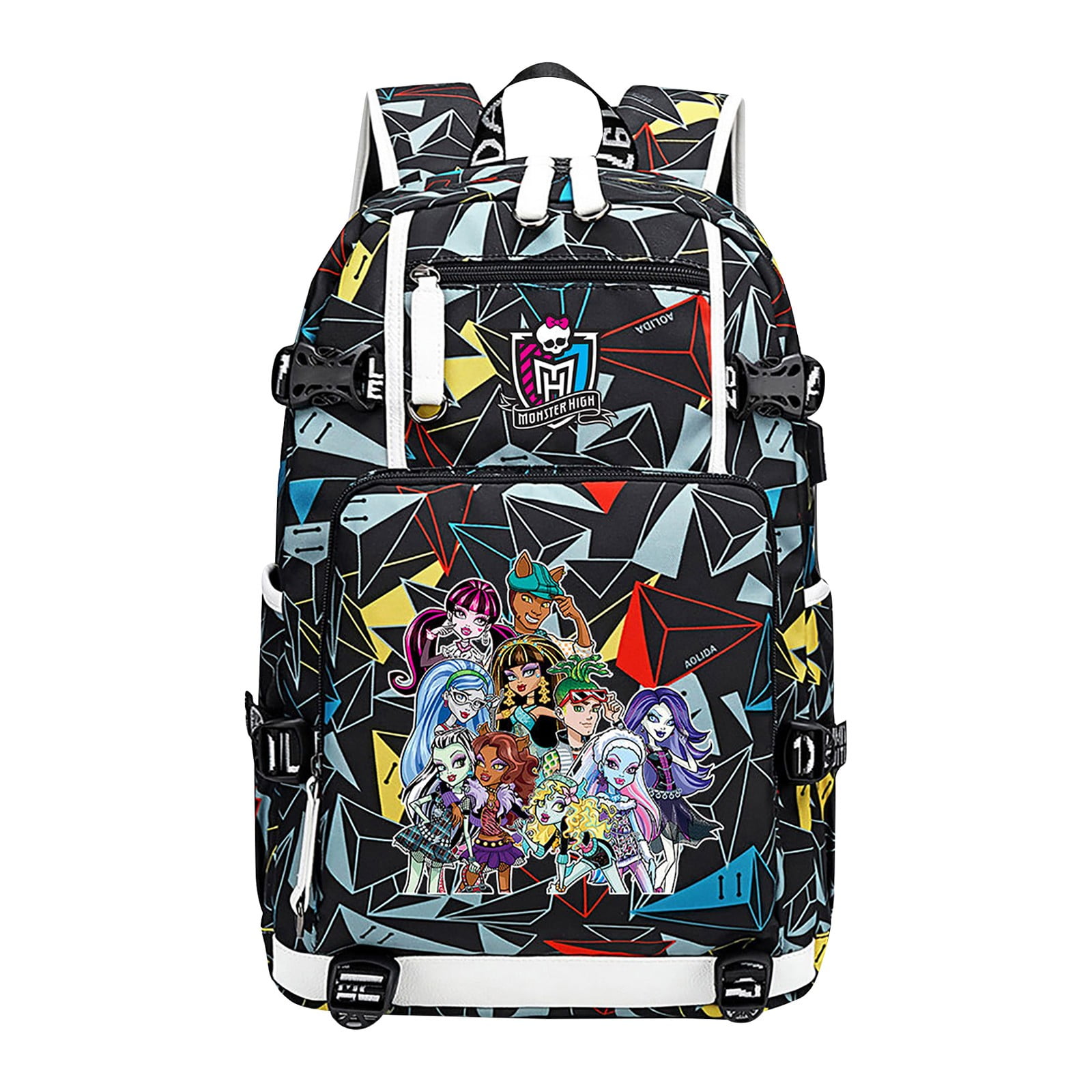 FlareFable Monster School Design Student Backpack, Monster School ...