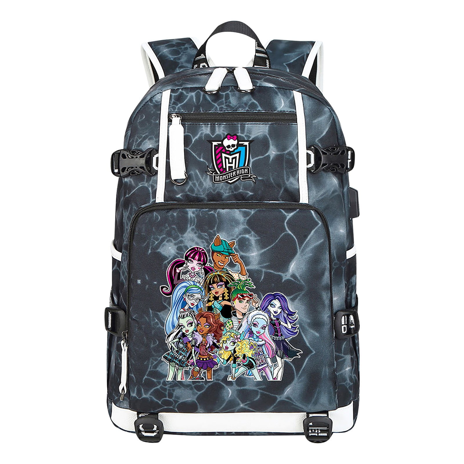 FlareFable Monster School Design Student Backpack, Monster School ...