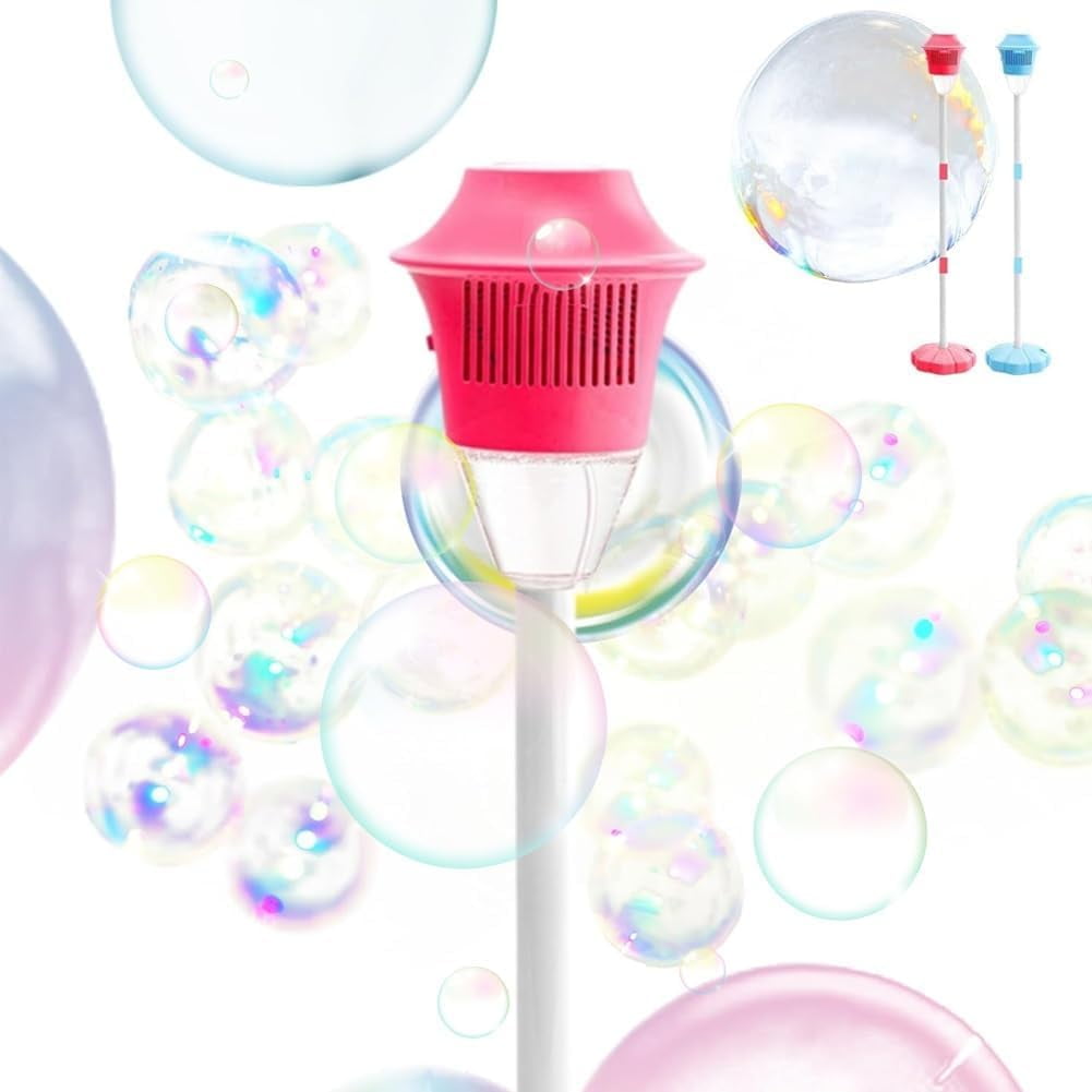 FlareFable Standing Bubble Machine, Automatic Bubble Machine, 47 Inches ...