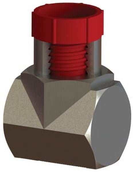 Flared JIC Threaded Plugs - Bag of 1,000 HDPE Plastic Threaded ...