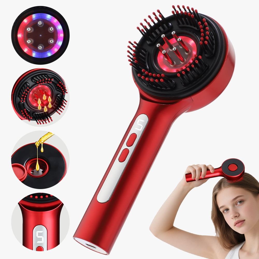 Flaremore Laser Hair Growth Comb,3 in 1 Hair Oil Applicator,Head ...