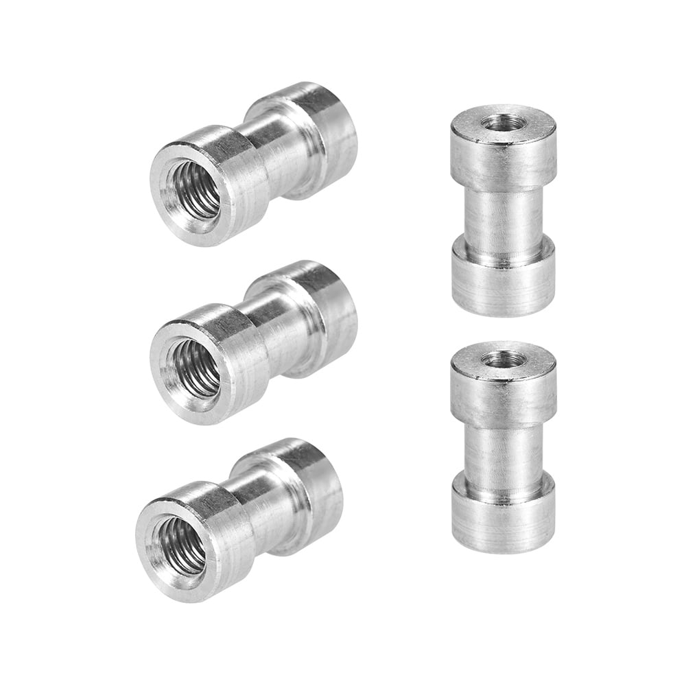 Flash 5pcs 1/4"-20 And 3/8"-16 Female Spigot Screw Threaded Adapter For ...