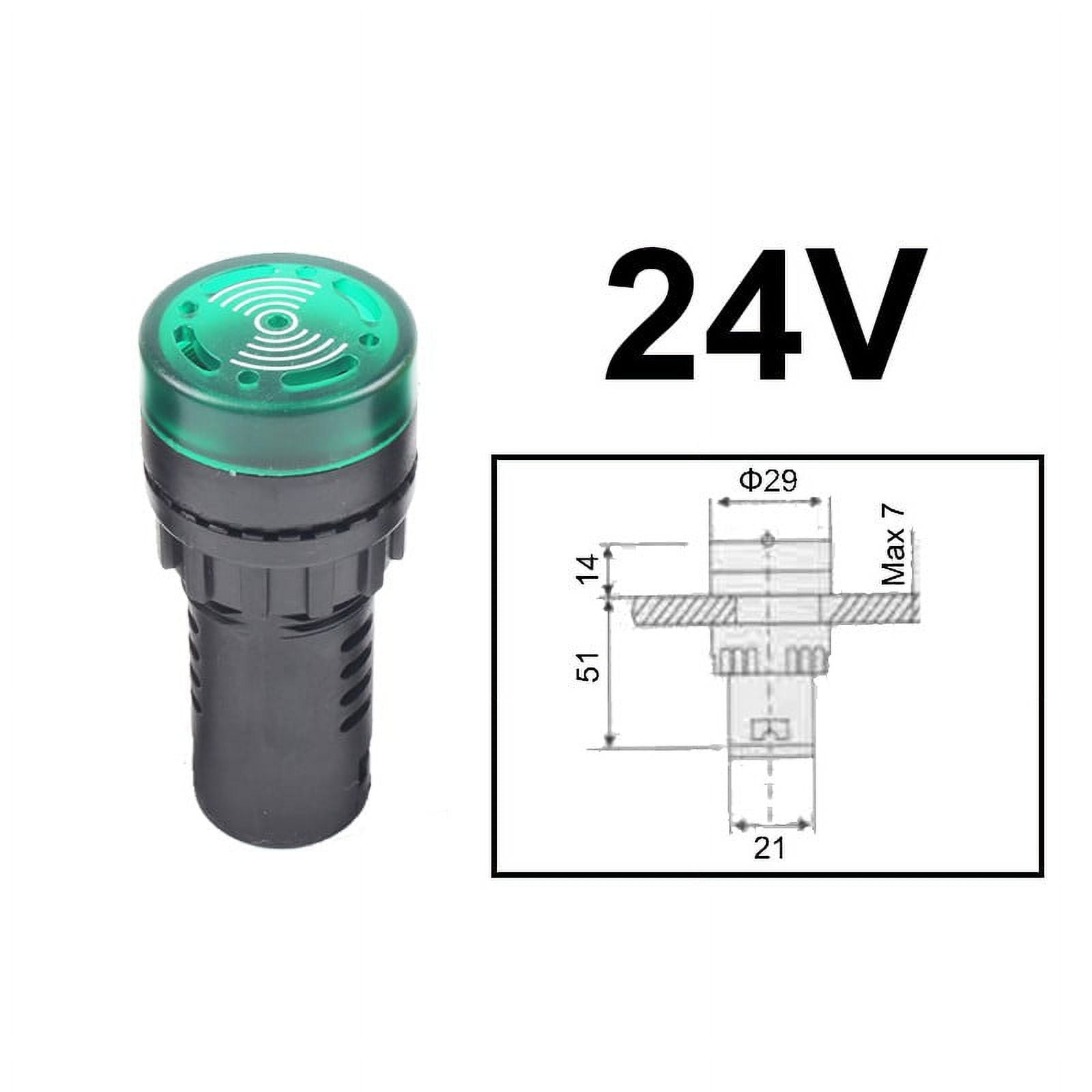 Flash & Active Buzzer Alarm 3 Colour & 3 Volts Ad16-16Sm Units Great ...