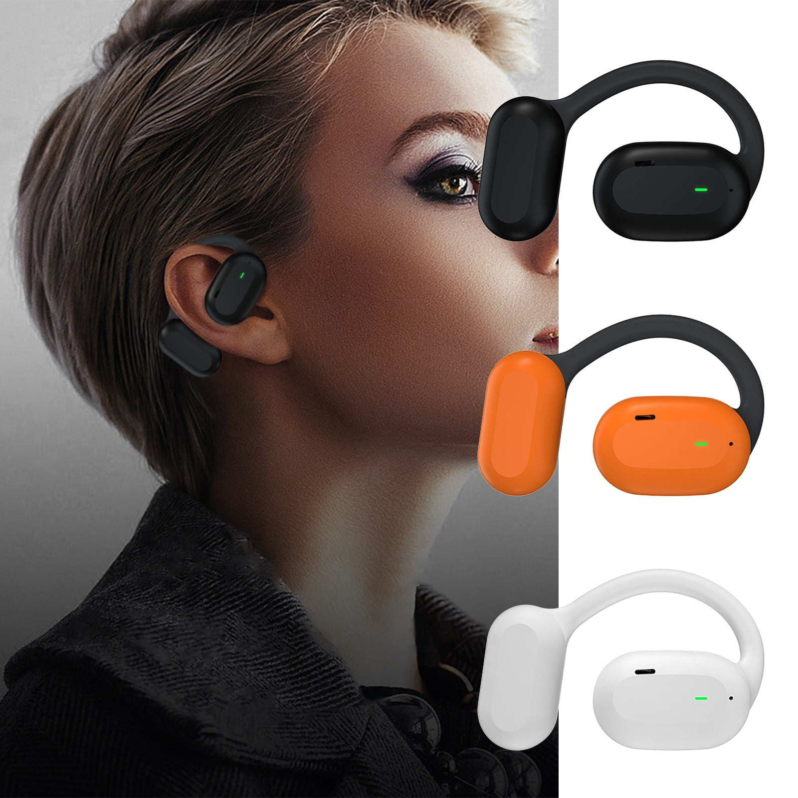 Flash Bargains,Open Ear Bluetooth Headphones,Conduction Wireless ...