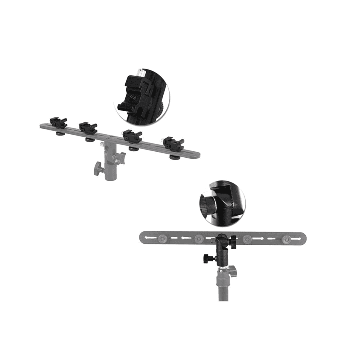 Flash Base Reflector Flash Guide Photography Fill Light Stand Phone ...