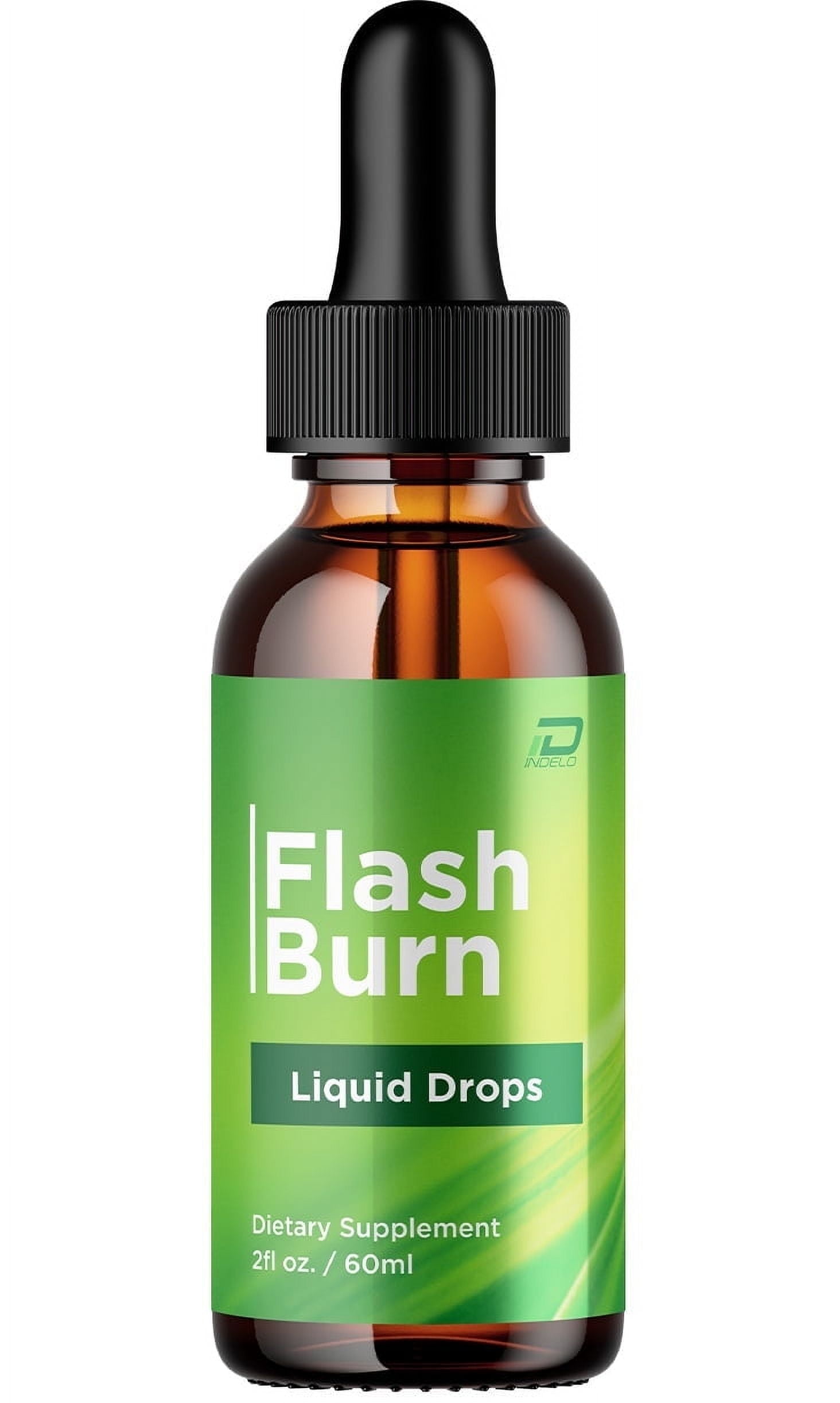 Flash Burn Liquid Drops, Extra Strength Formula with Hawthorn Berry, 1 ...