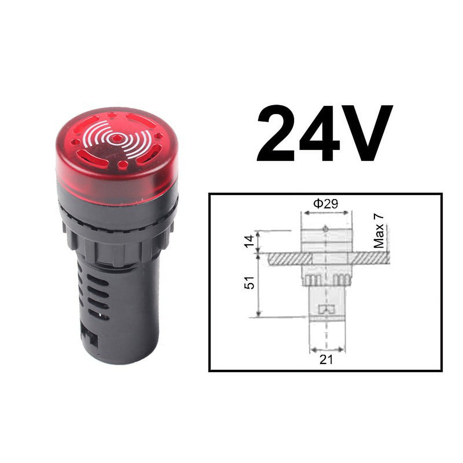 Flash Buzzer Plastic AD16-22SM Forecast Signal 3 Volts Accident Signal ...
