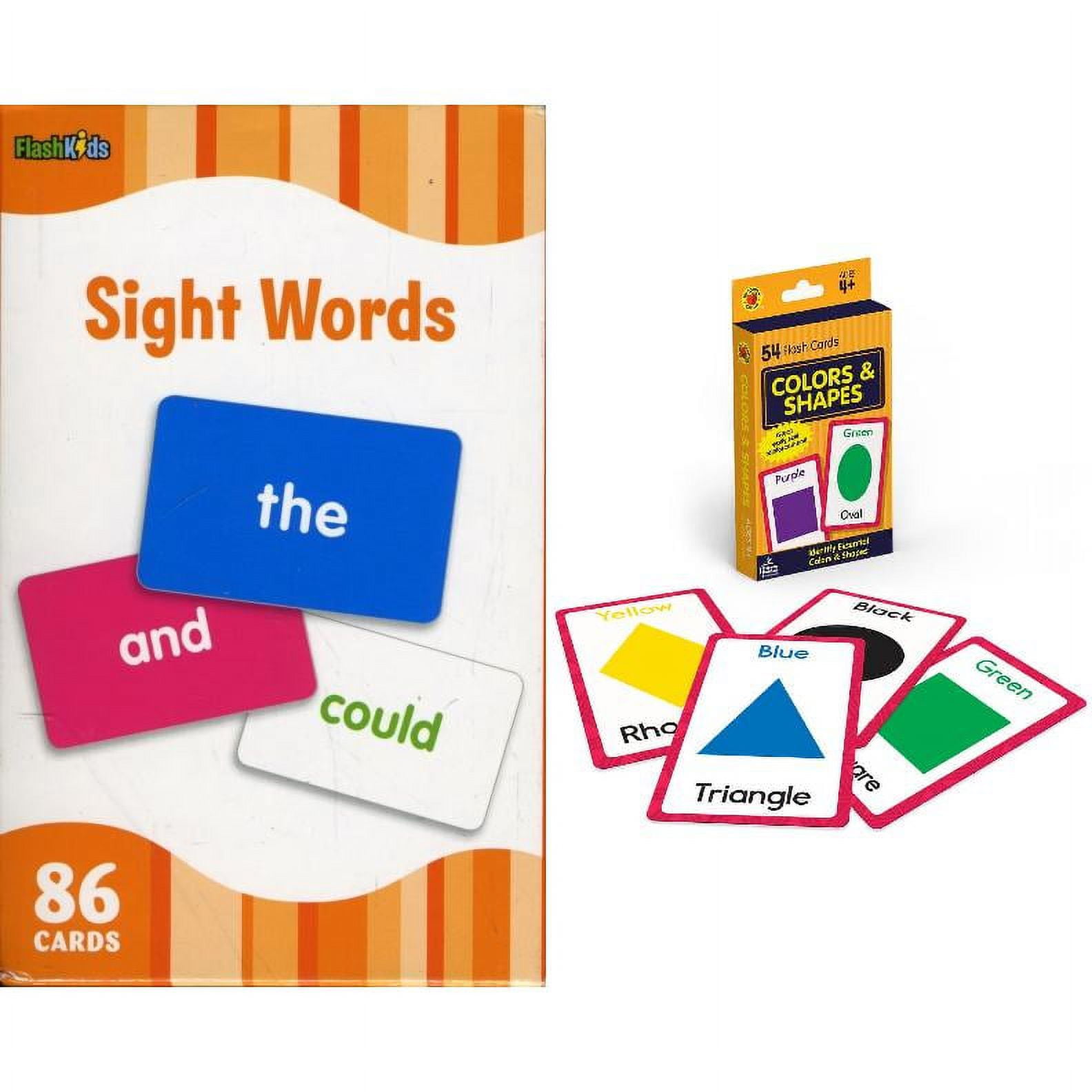 Flash Card Set: Brighter Child Flash Cards: Colors and Shapes Flash ...