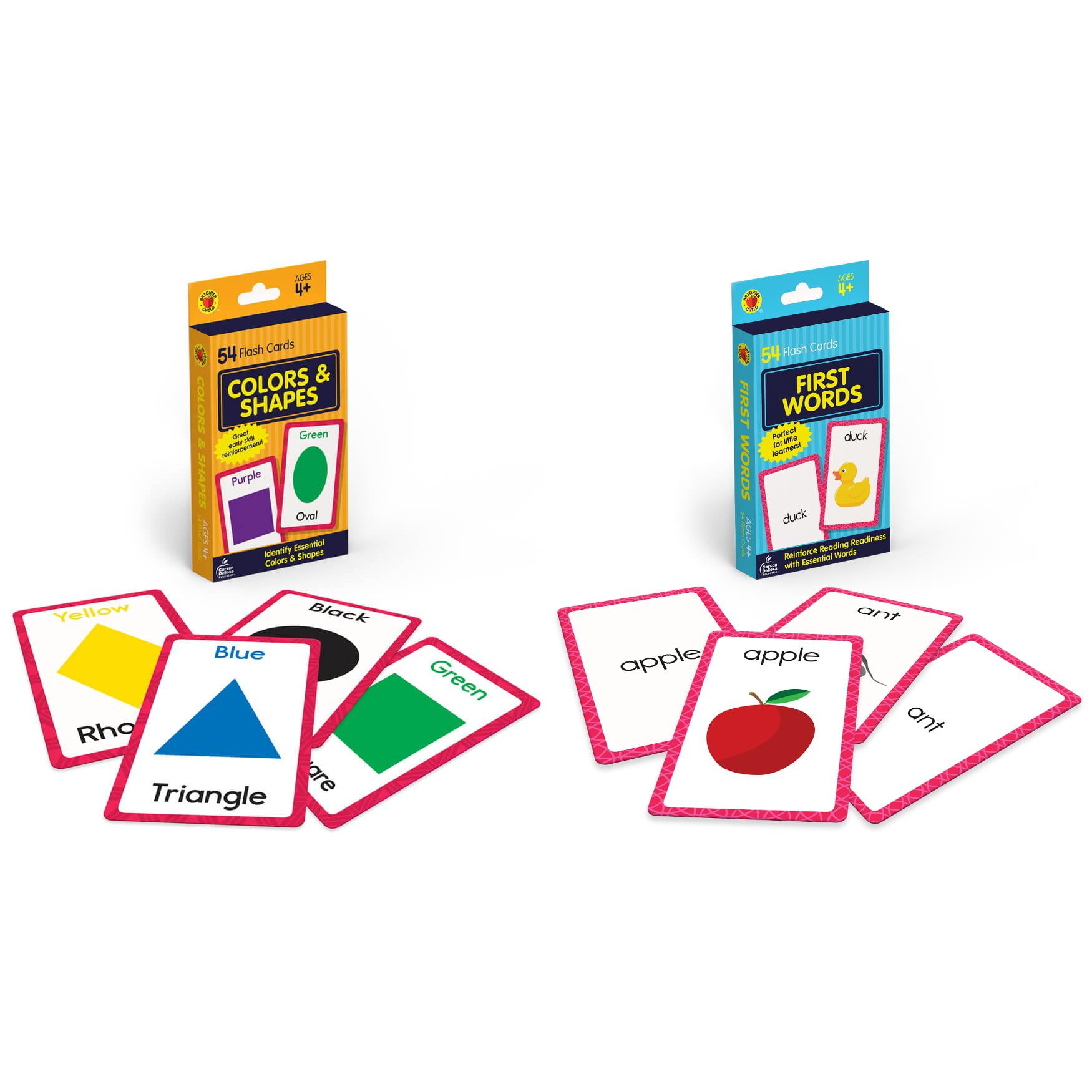 Flash Card Set: Brighter Child Flash Cards: First Words Flash Cards ...