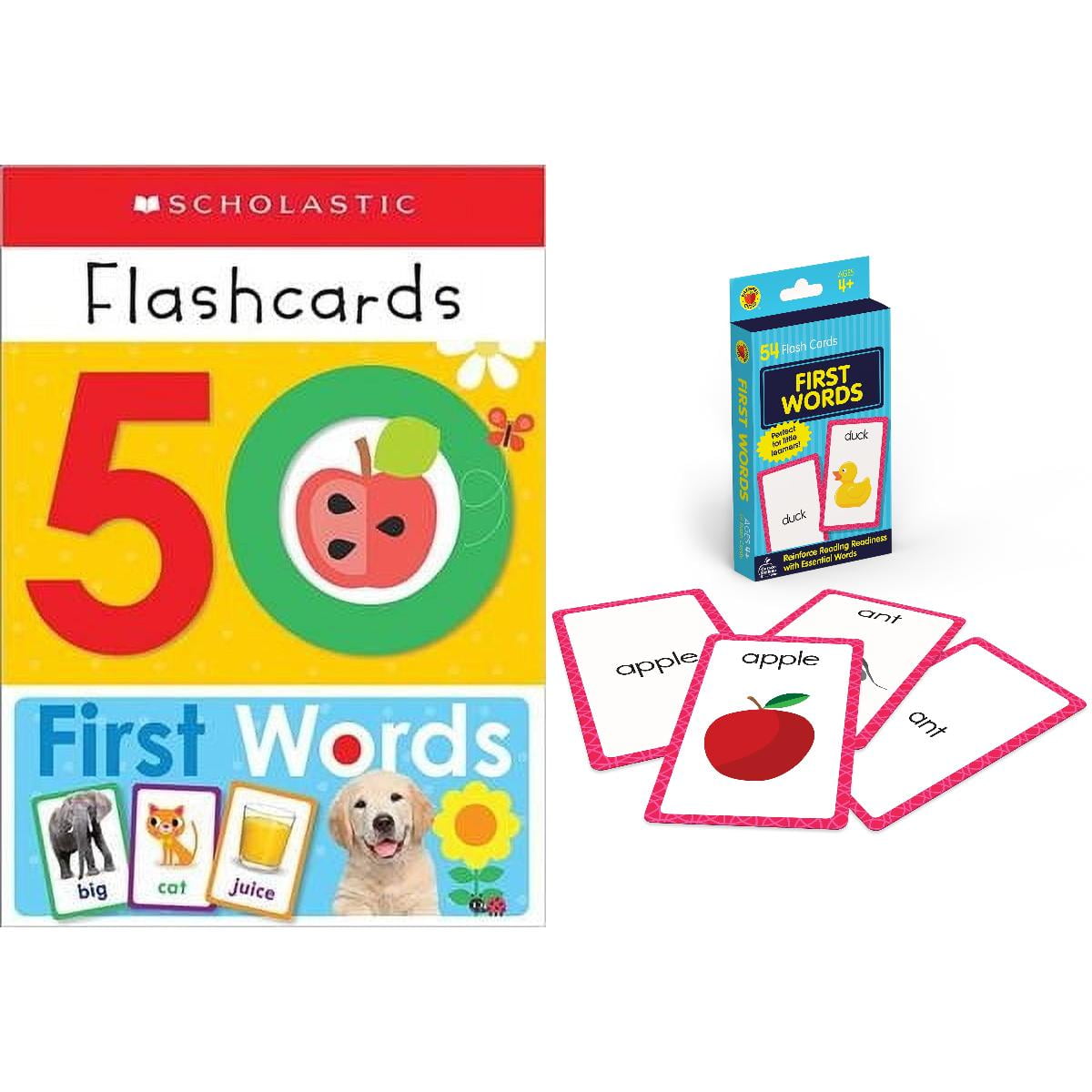 Flash Card Set: Brighter Child Flash Cards: First Words Flash Cards ...