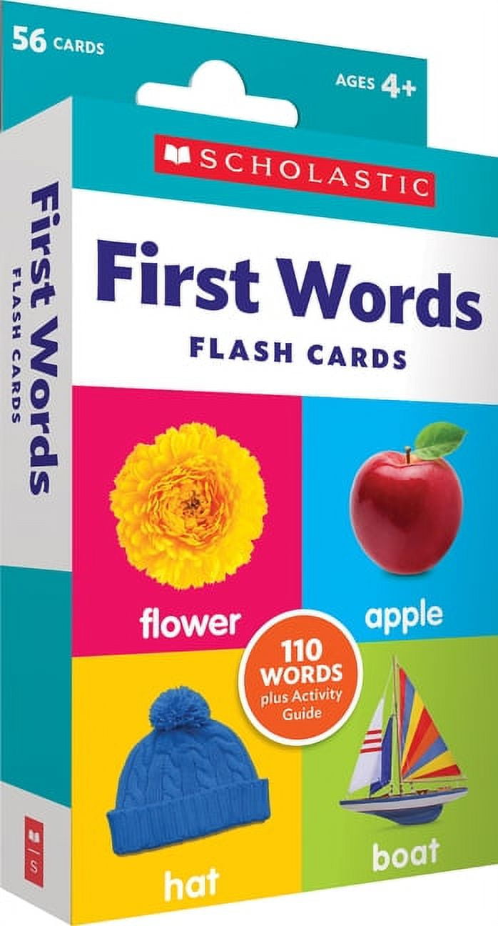 Flash Cards: First Words - Walmart.com