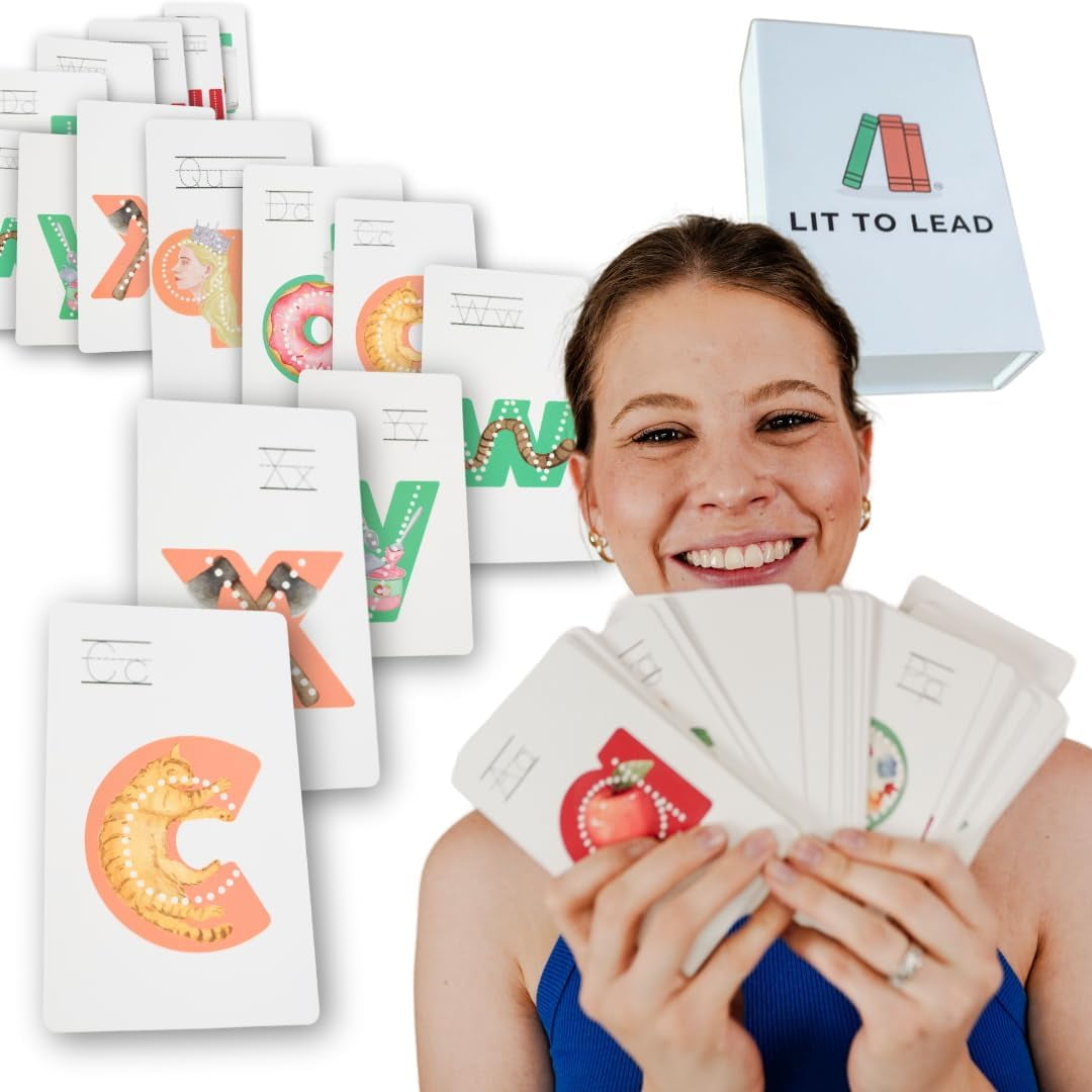 Flash Cards Official Lit to Lead Product | Learn Letter Sounds up to 2X ...