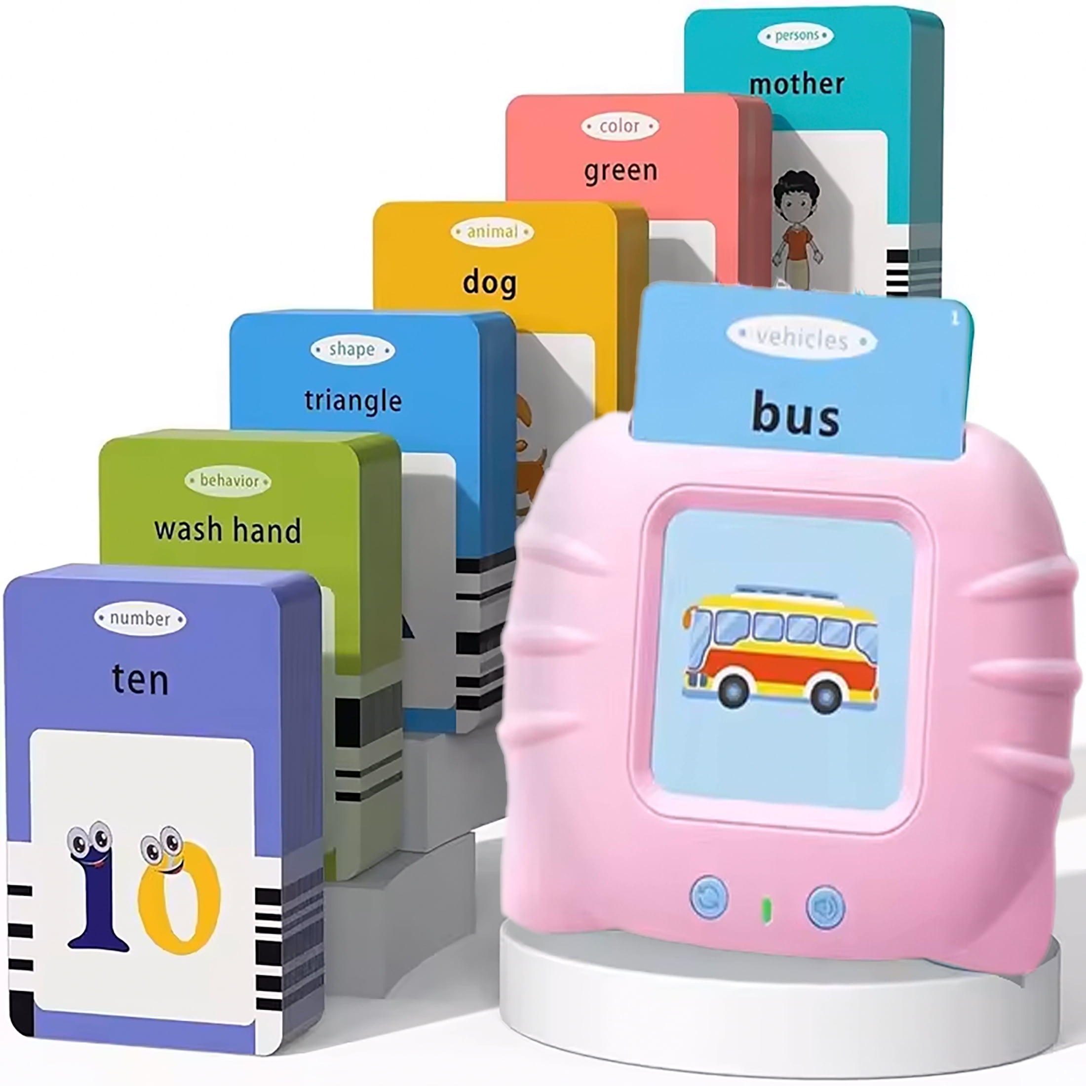 Flash Cards for Toddlers 1 2 3 4 Years Old, 248 words, Learn Alphabet ...