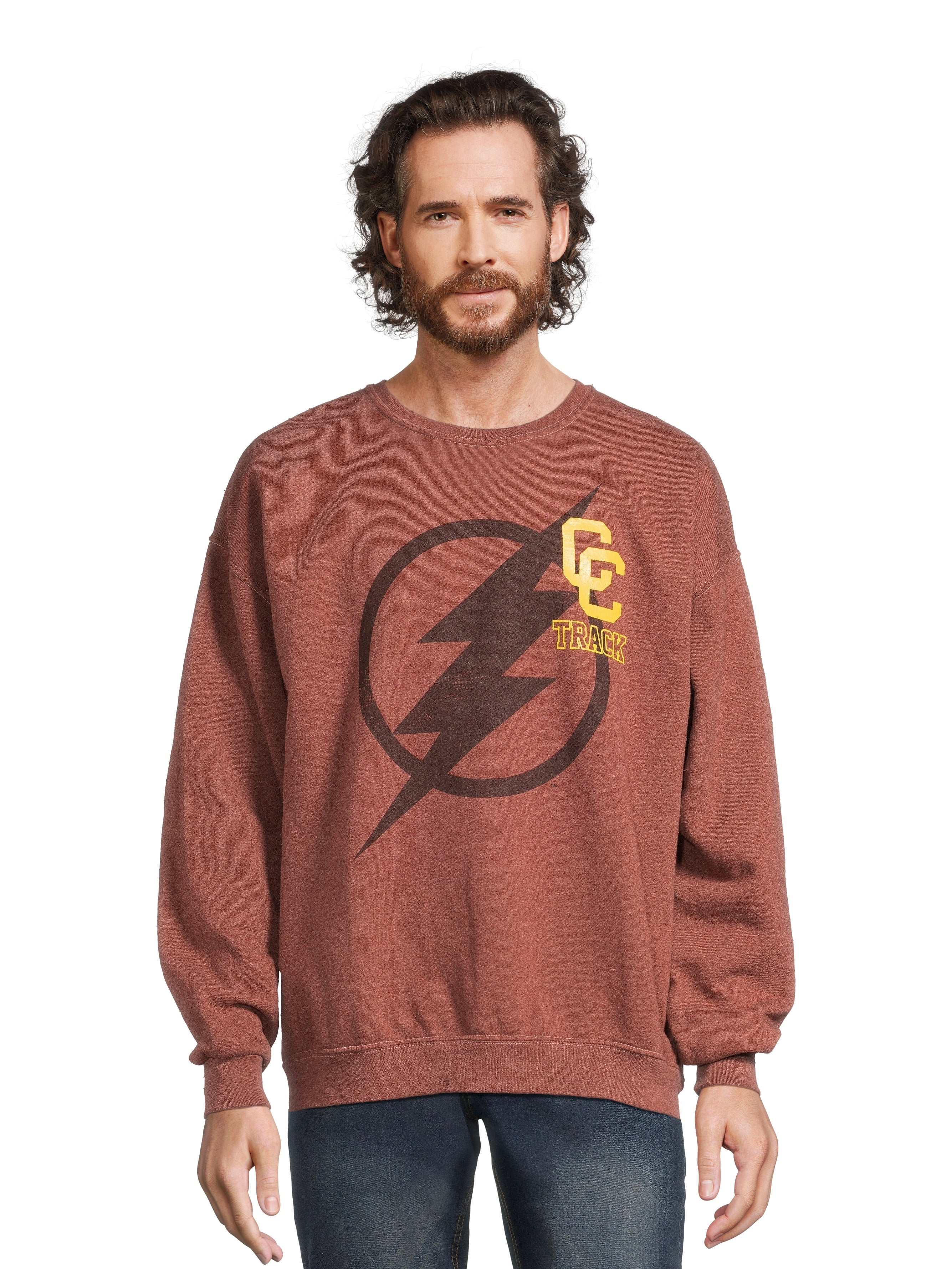 Flash Central City Men's & Big Men's Licensed Sweatshirt, Sizes S - 2XL - Walmart.com