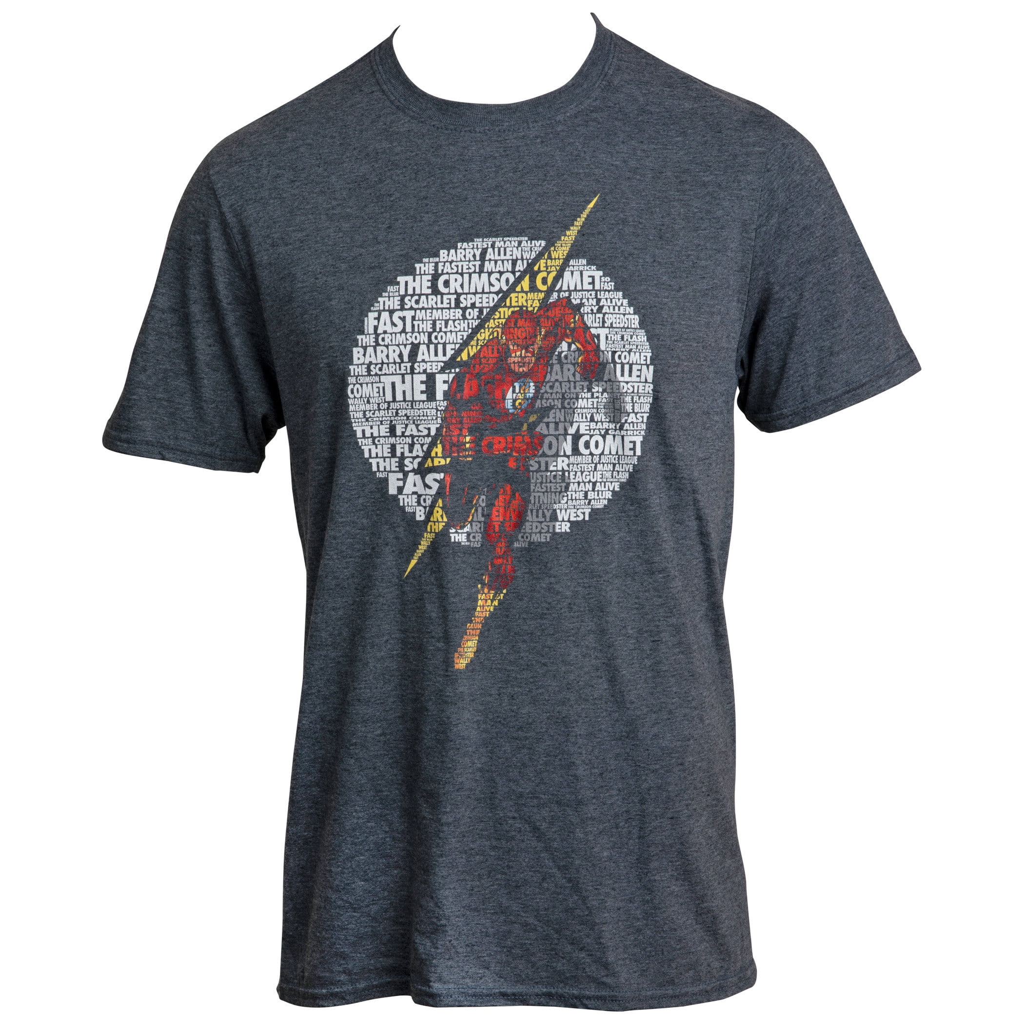 Flash DC Comics the Flash Nickname Character T-Shirt - Extra Large ...