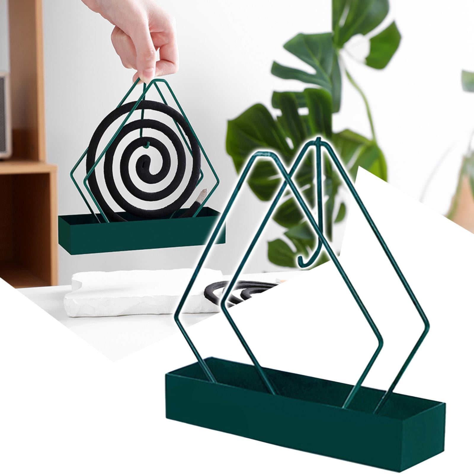 Flash Deal! Creative Hanging Mosquito Coil Rack Iron Frame Diamond ...