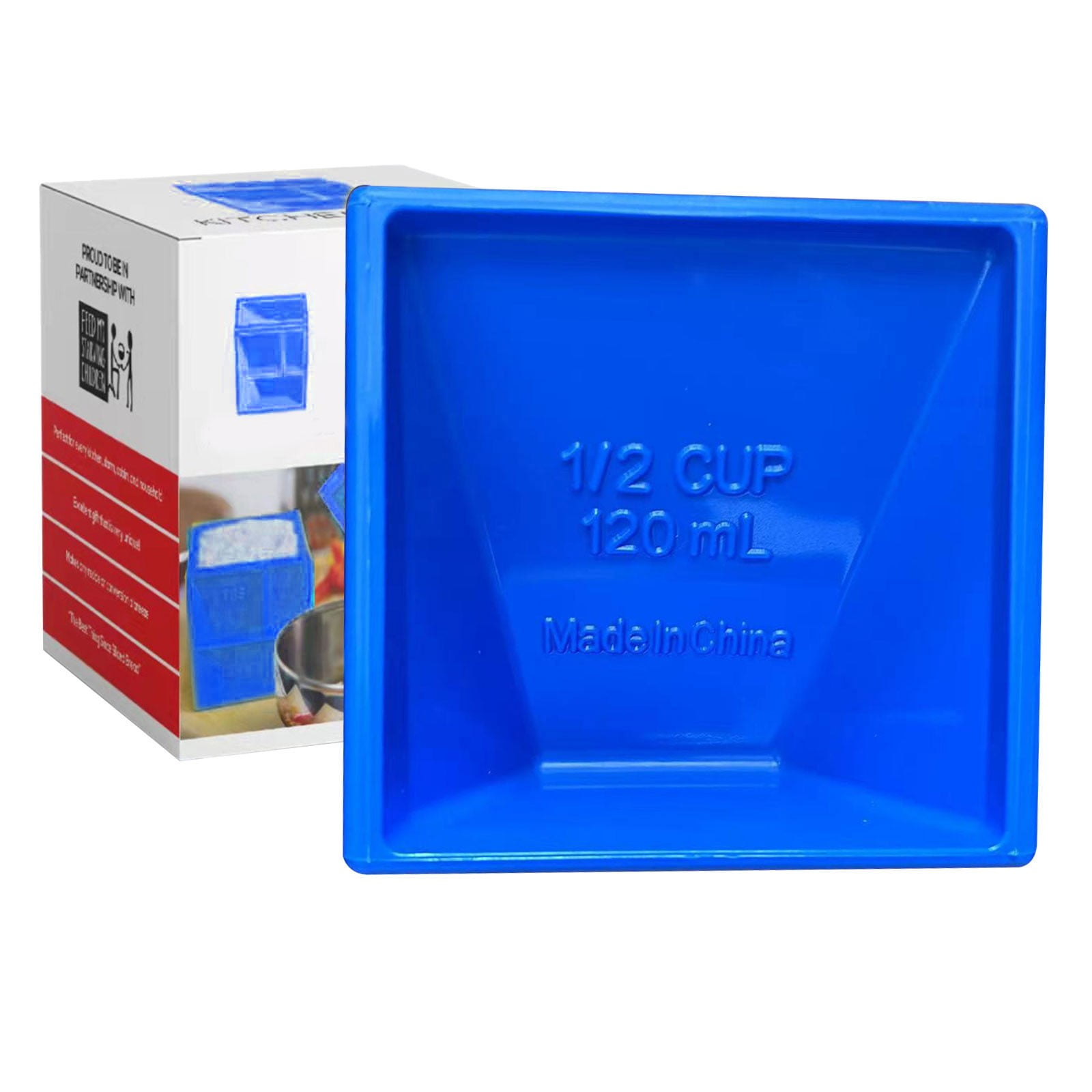 Giyblacko Multi Measuring Cube Cup for Cooking and Baking, Helps with ...