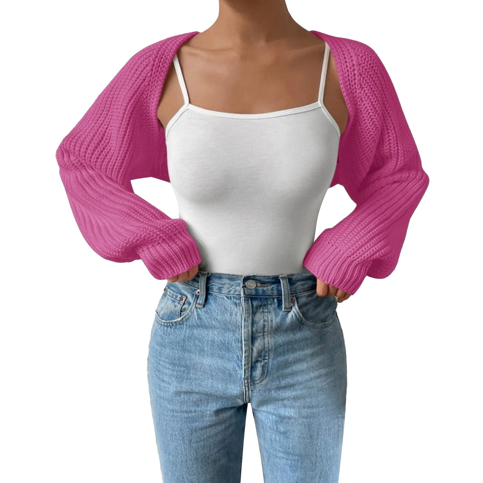 Flash Deal Ogiraw Cardigan Sweaters for Women Women's Solid Color ...