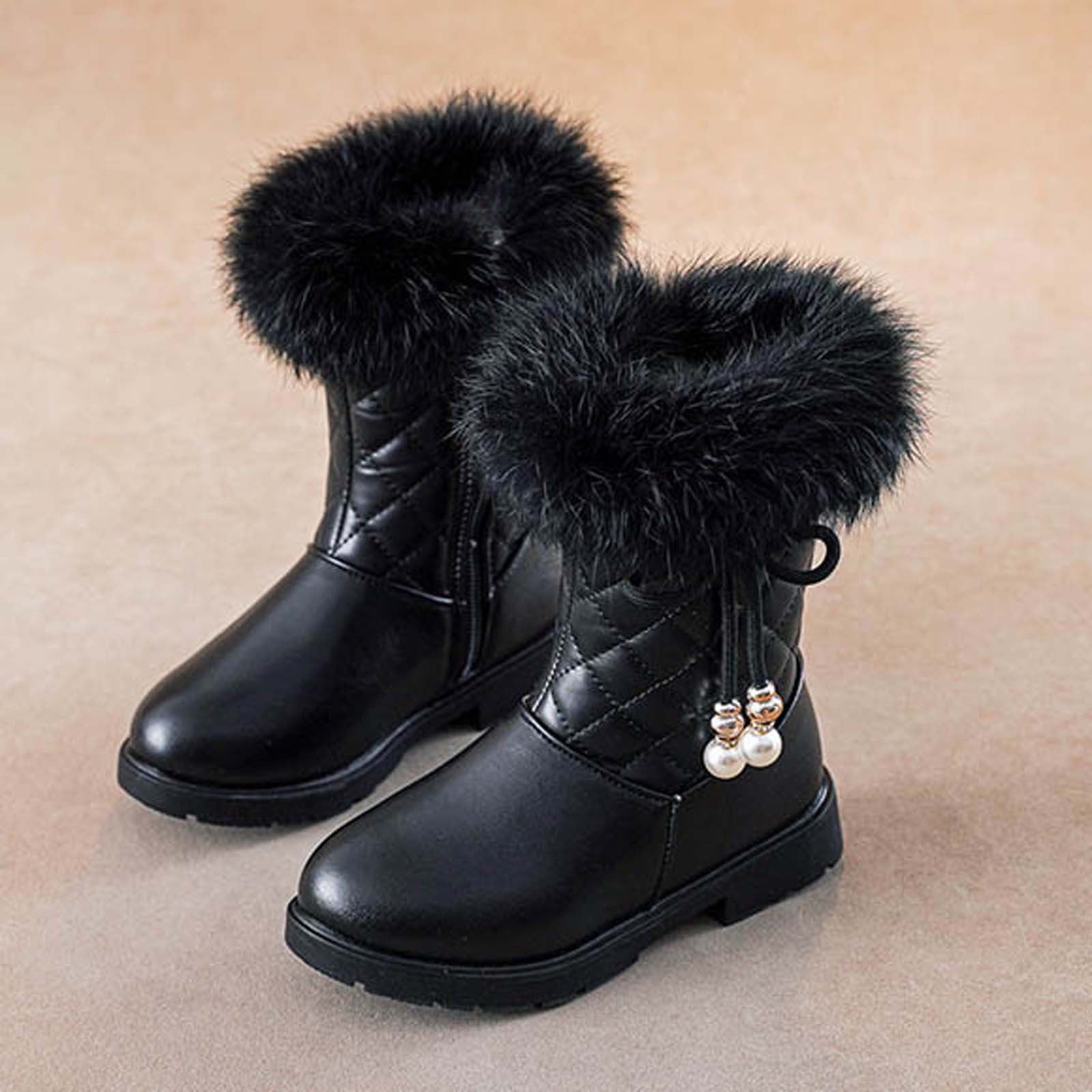 Flash Deal SEMPAI Children's Snow Boots Girls Boots Winter Thick Warm ...