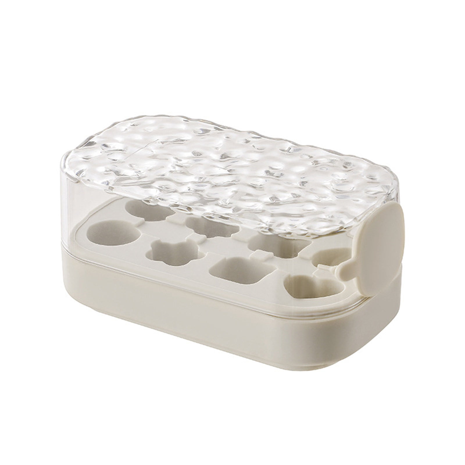 Flash Deal!Type Ice Grid Ice Cube Tray with Lid Maker for Easy Use ...