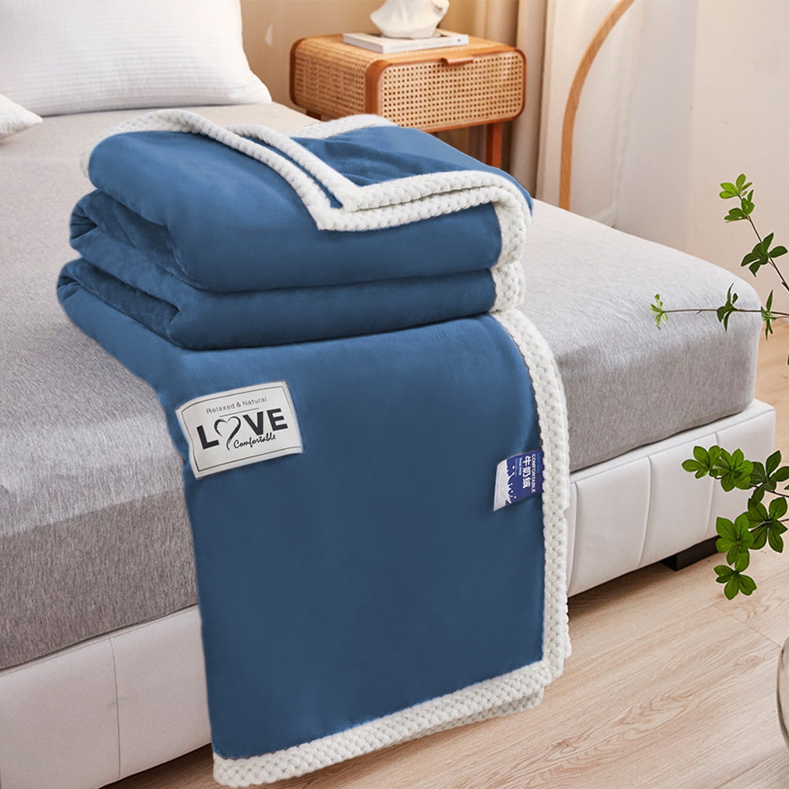 tumgatte Cozy Flannel AirConditioner Blanket - High-Density for ...