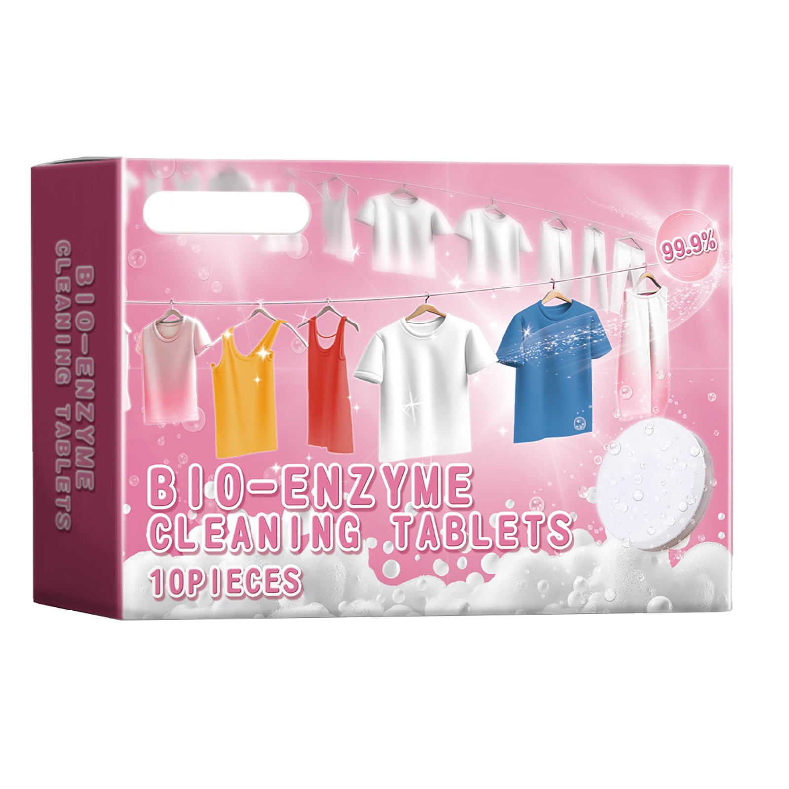 💥 Flash Deals! Alofun Household Detergent Bio-Enzyme Laundry Tablets ...