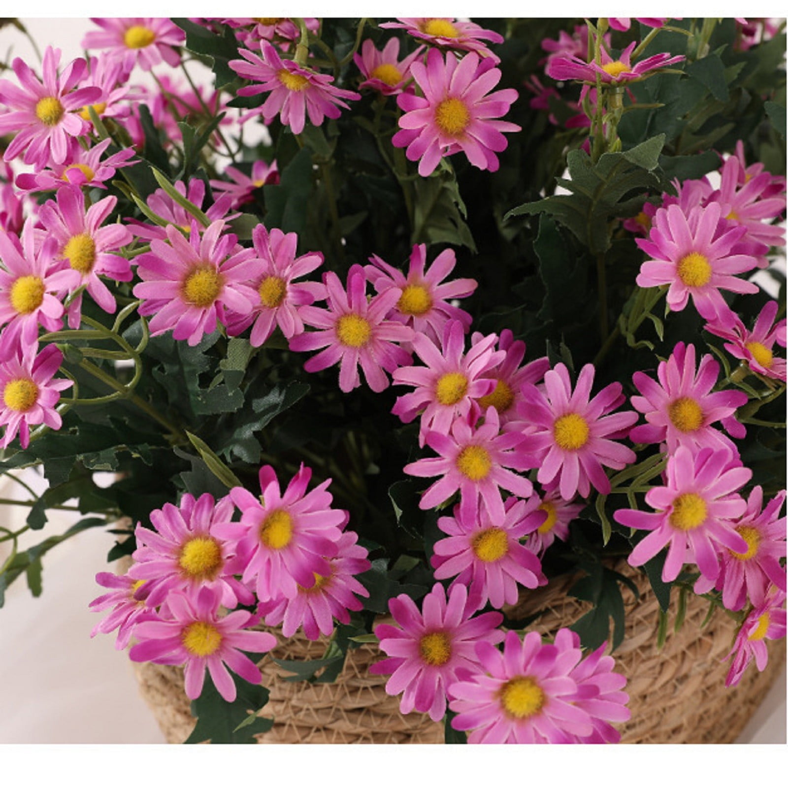 Flash Deals Artificial Large Daisy Plants Flowers Faux Silk Wildflowers ...