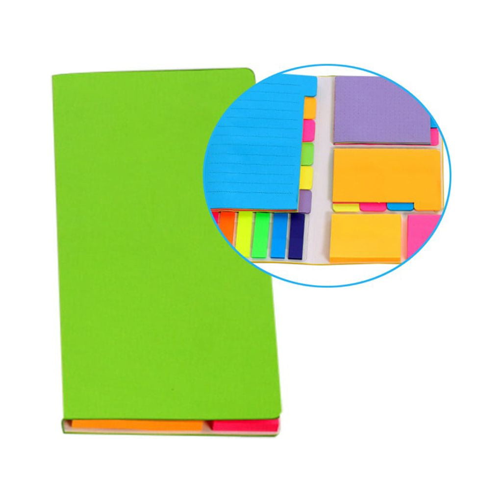 Flash Deals! Blank Notebooks Colorful Notes Assorted Neon Colors Sticky ...