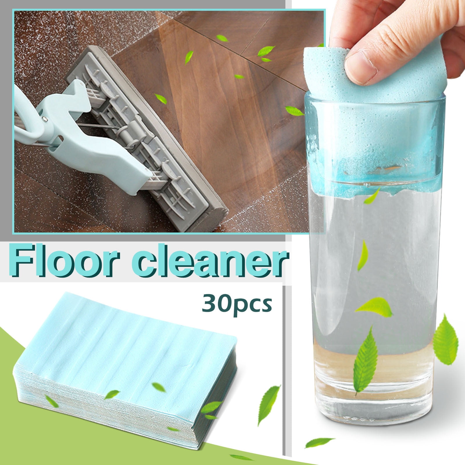 Detergent Tile Floor Cleaning Tablets Multi-Effect Mopping Liquid ...