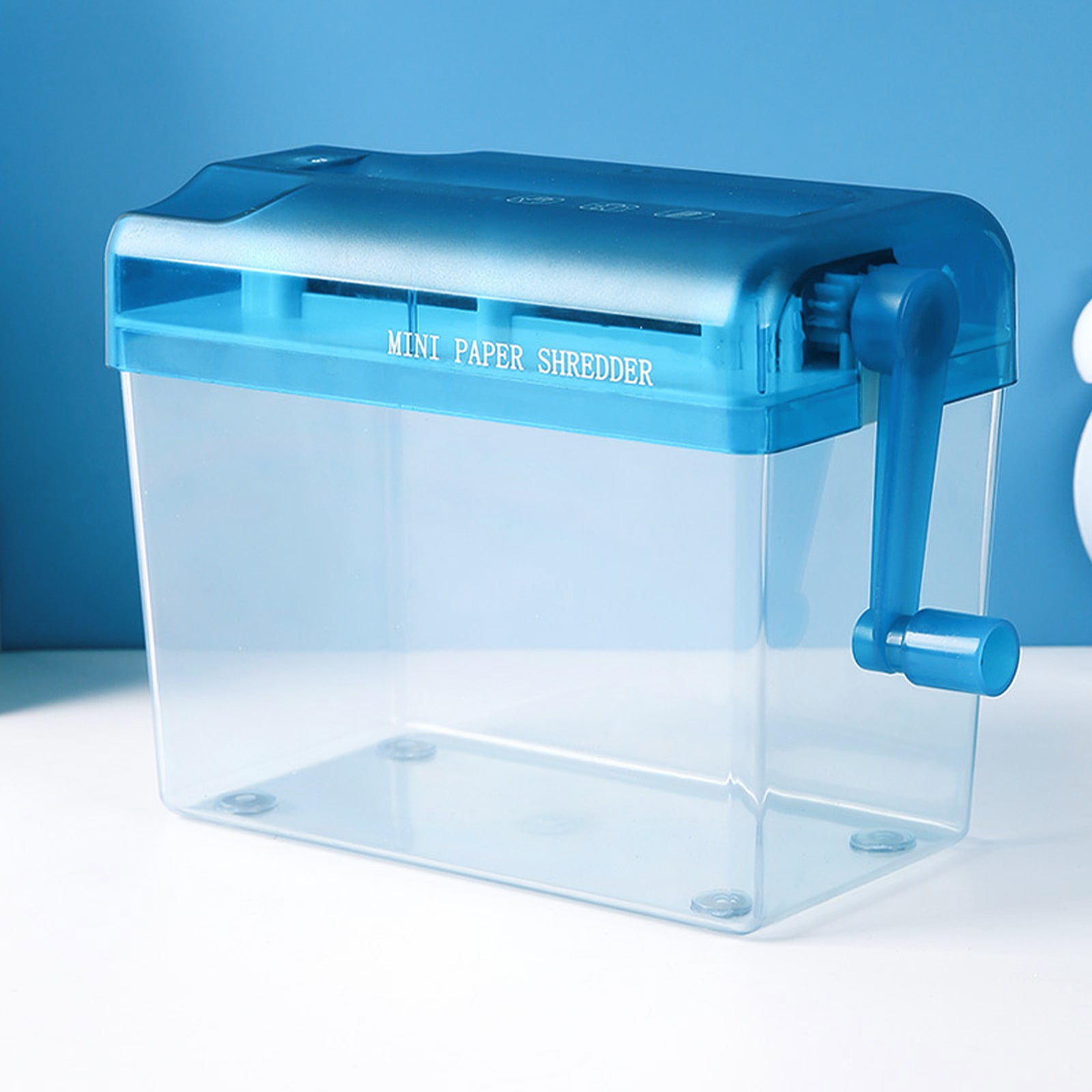Huayishang File Folders Office Home A6 Mini Manual Paper Shredder ...