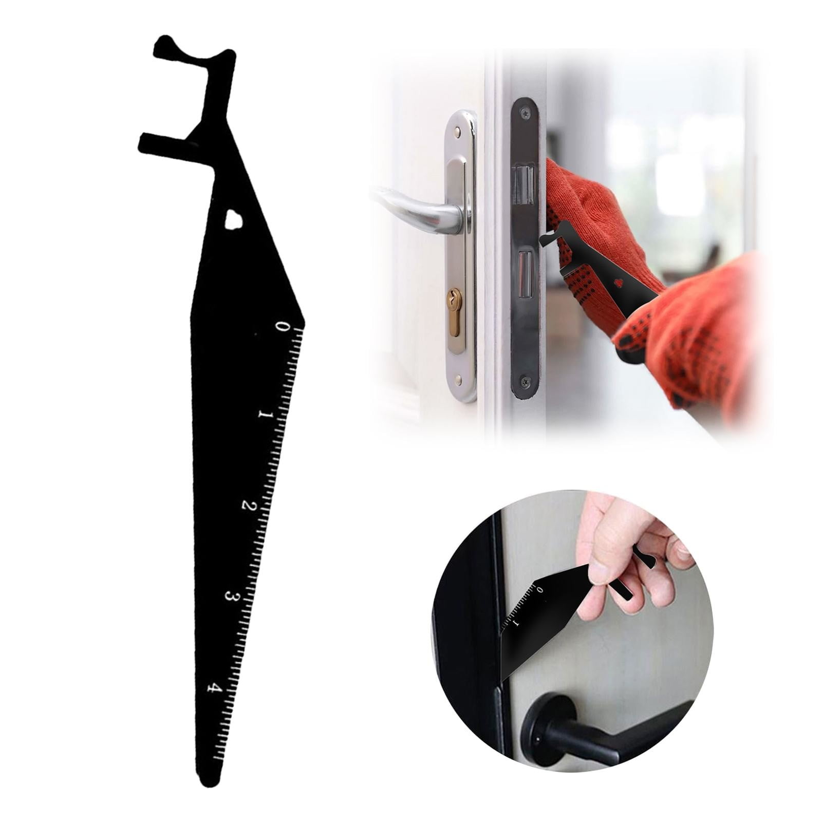 Flash Deals! Huayishang Measuring Ruler Ultimate Pry Bar & Pocket Tools Multipurpose /Leverage ...