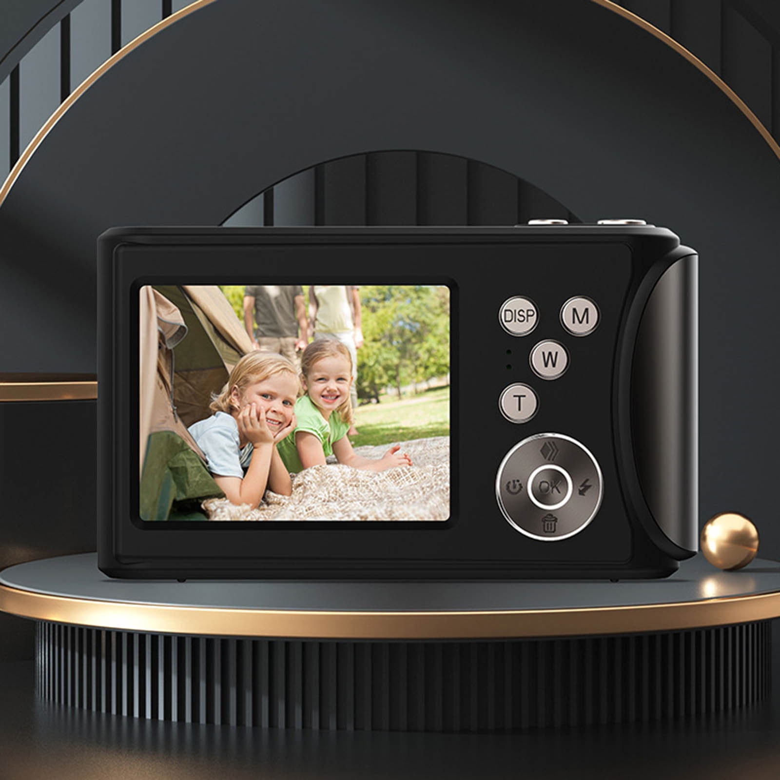 InsCrazy Digital Camera CCD Student Digital Camera 18x Digital Zooms 2. ...