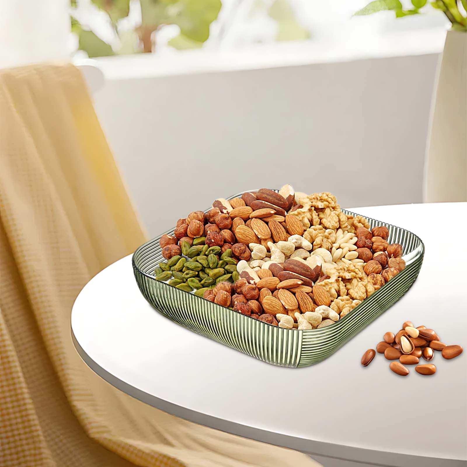 Flash Deals! Serving Tray, InsCrazy Fruit Tray Living Room Household ...