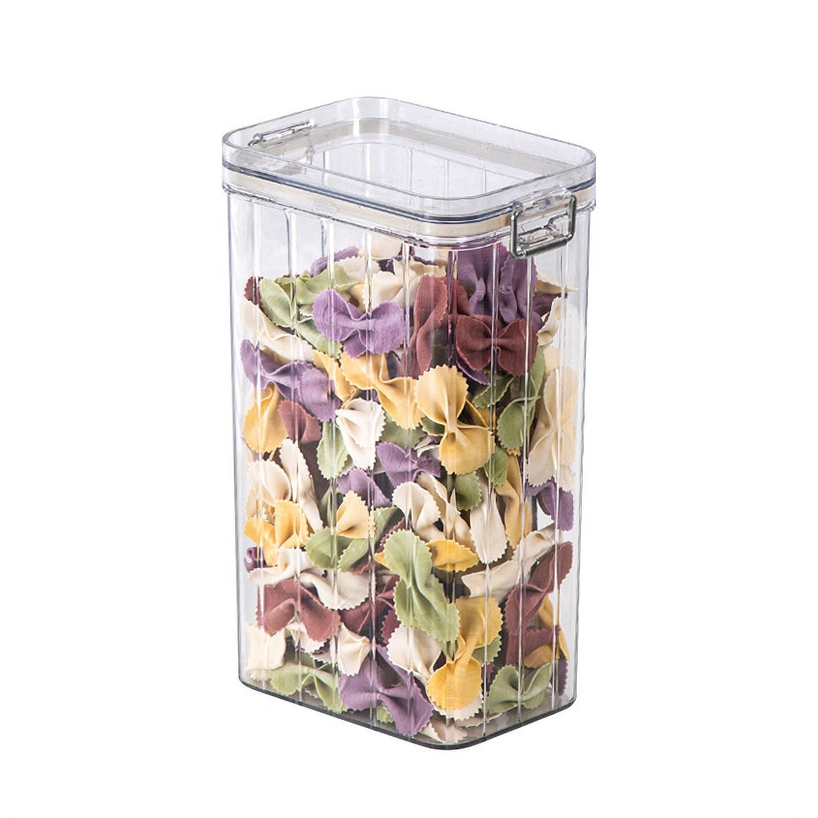 Flash Deals Size Single Clear Plastic Storage Jars Vacuum Proof Fresh Storage Airtight Jars