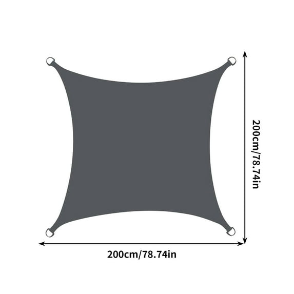 Sun Shade Sails, InsCrazy Sun Protection Triangular Shade Garden ...