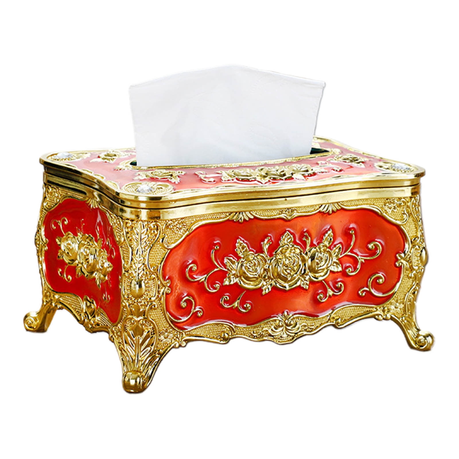 Flash Deals of The Day Xdegoge 2025 Luxurious Rose Tissue Box Acrylic ...